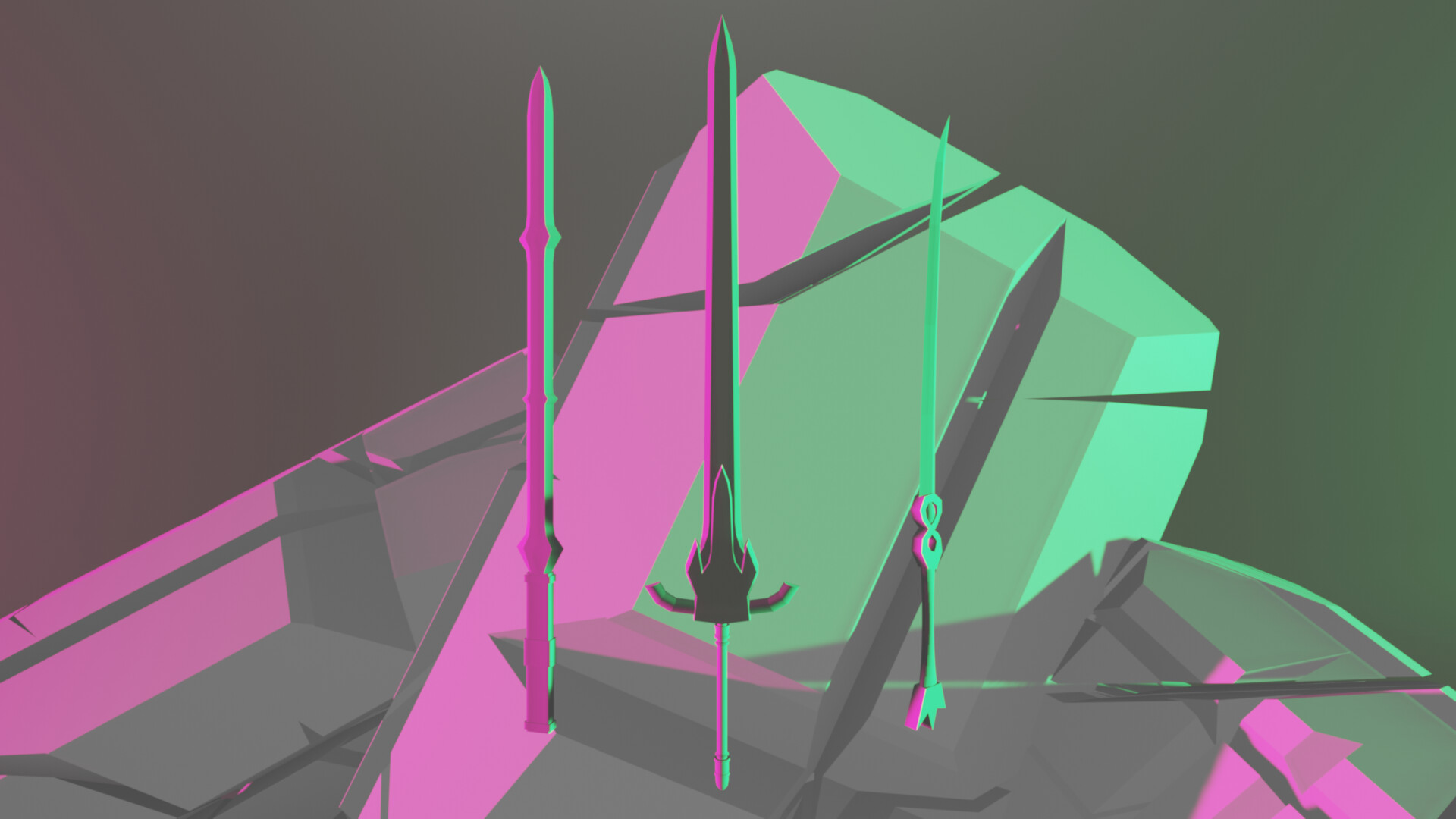 ArtStation - BASE MESH SWORD