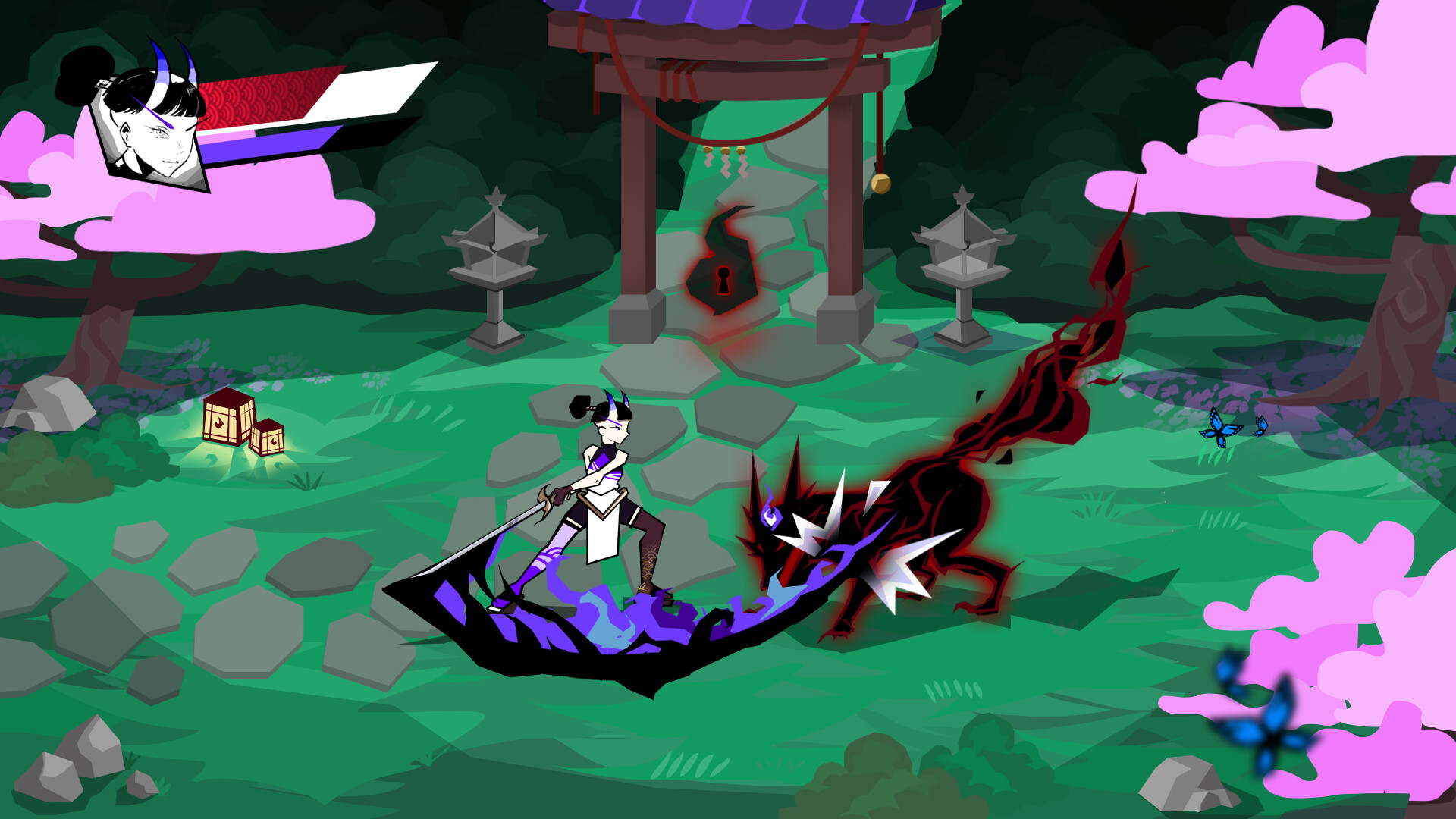 ArtStation - Game Mockup Concept - Spirit Hunt [OC]