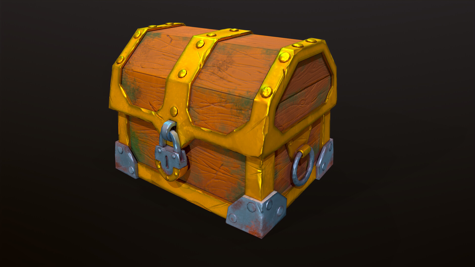 ArtStation - Stylized fantasy chest