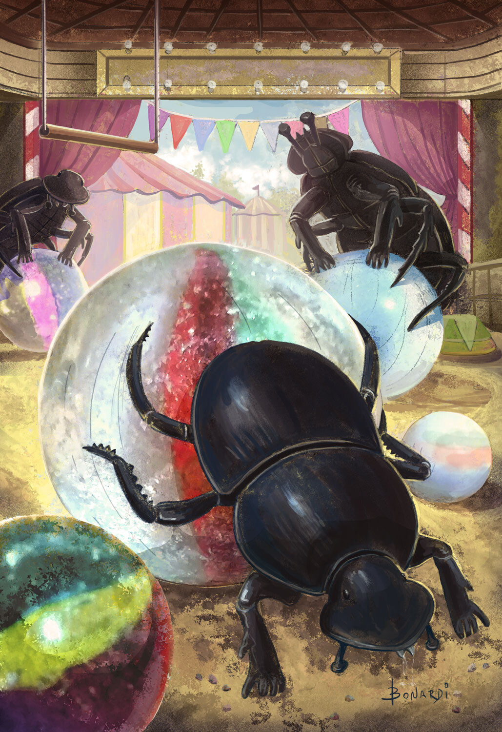 ArtStation - Dung beetle