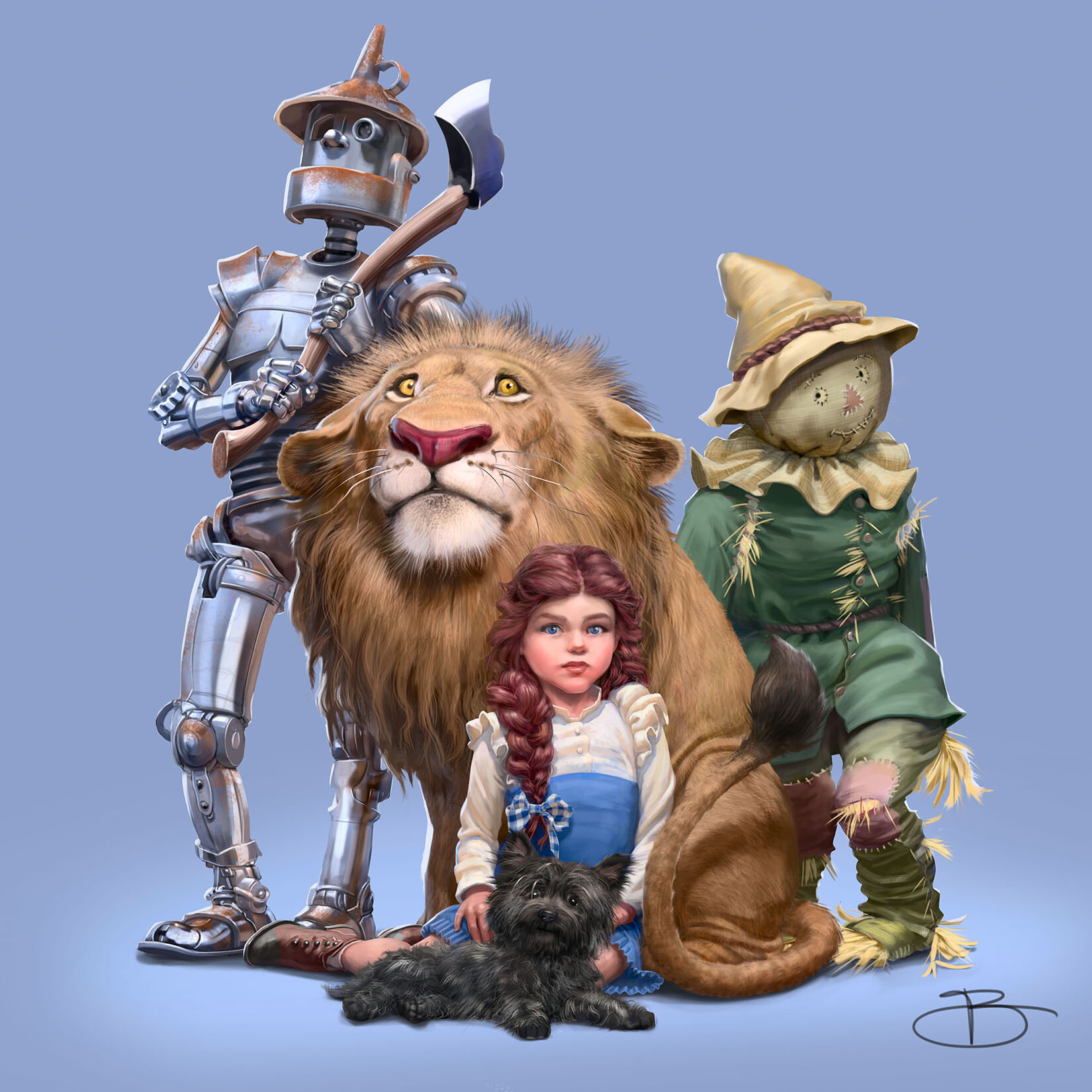 ArtStation - Dorothy and Friends