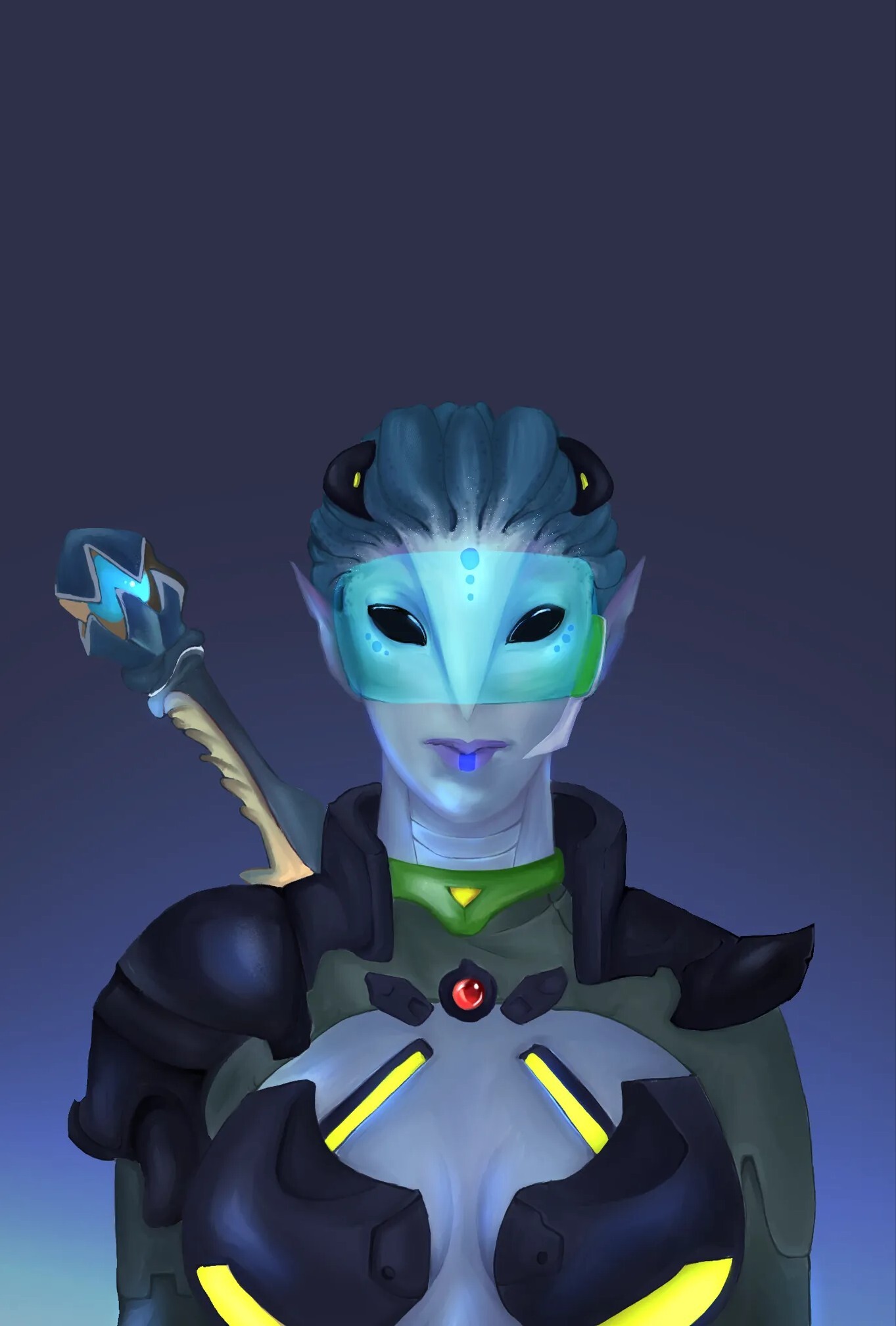 ArtStation - alien cyber