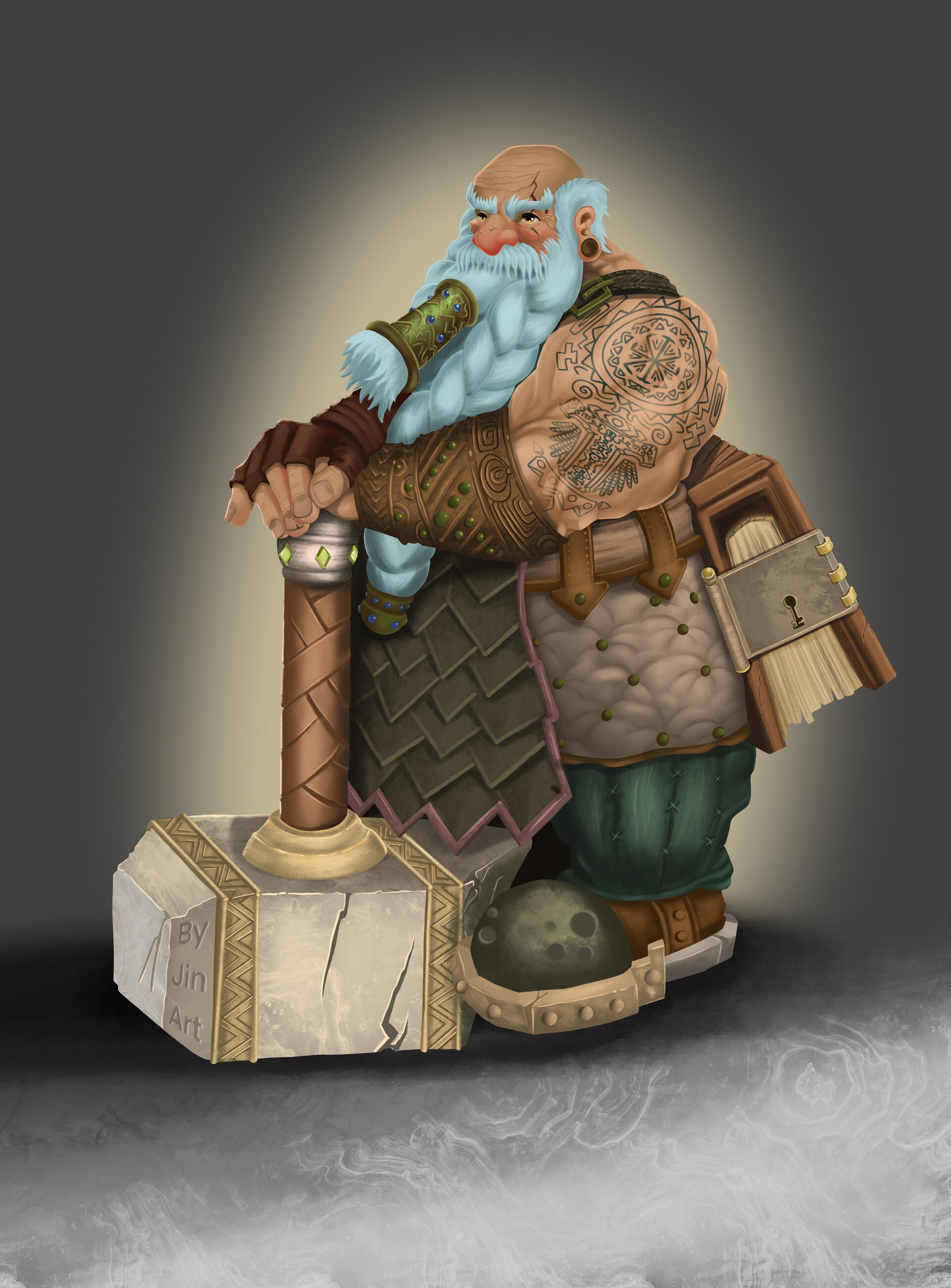 ArtStation - Dwarf Blacksmith