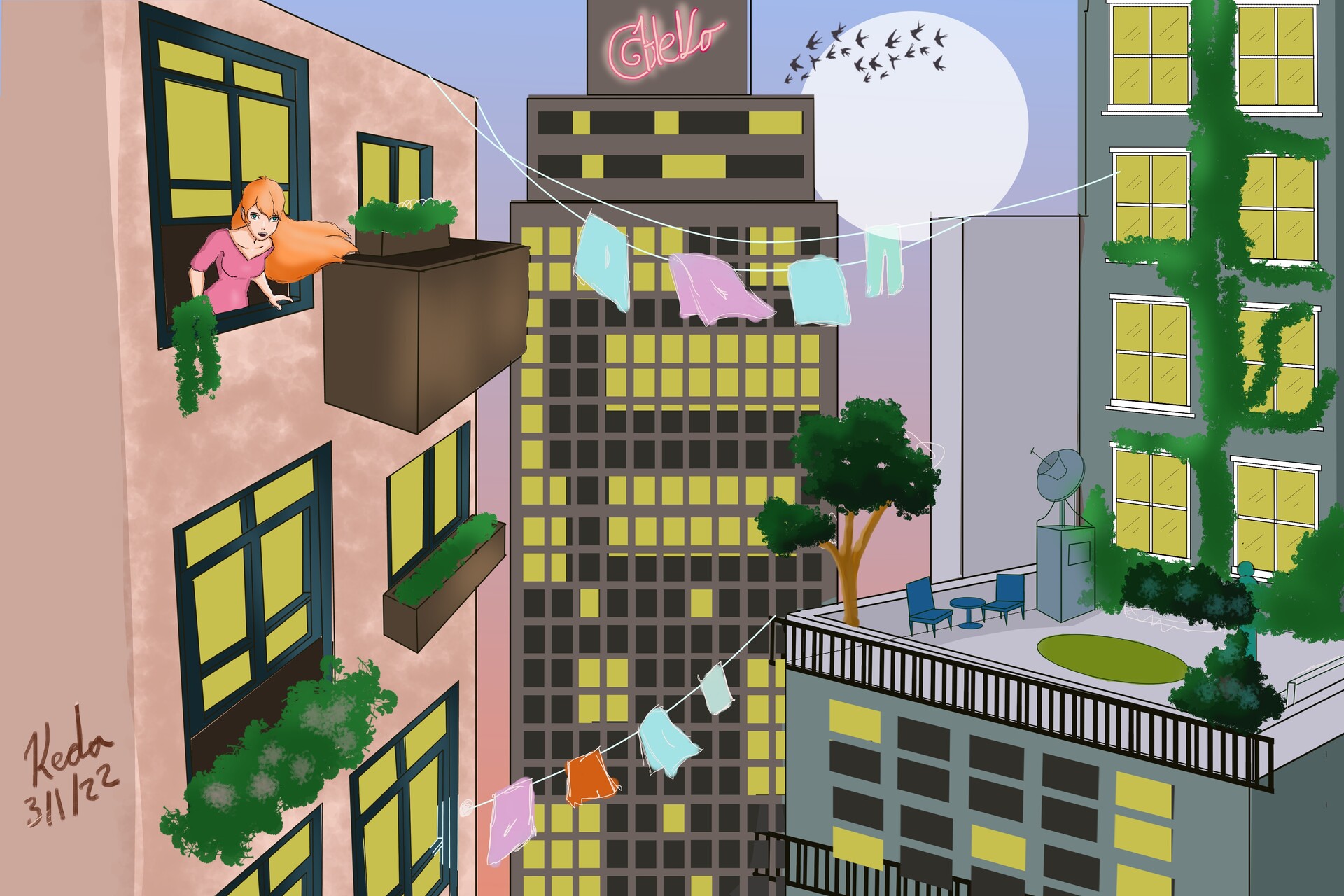 ArtStation - cityscape 3 🌆