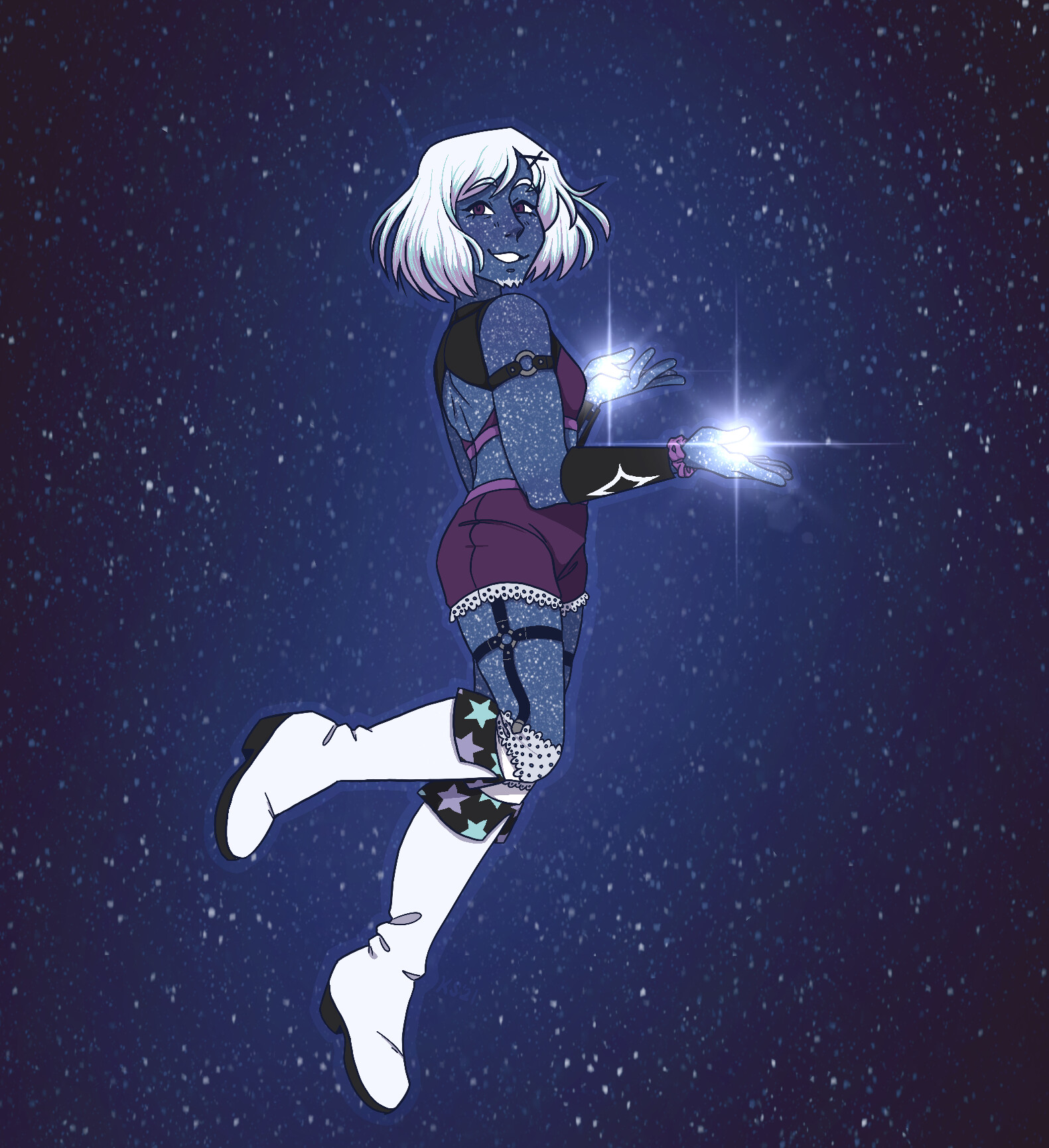 ArtStation - Galaxy Girl