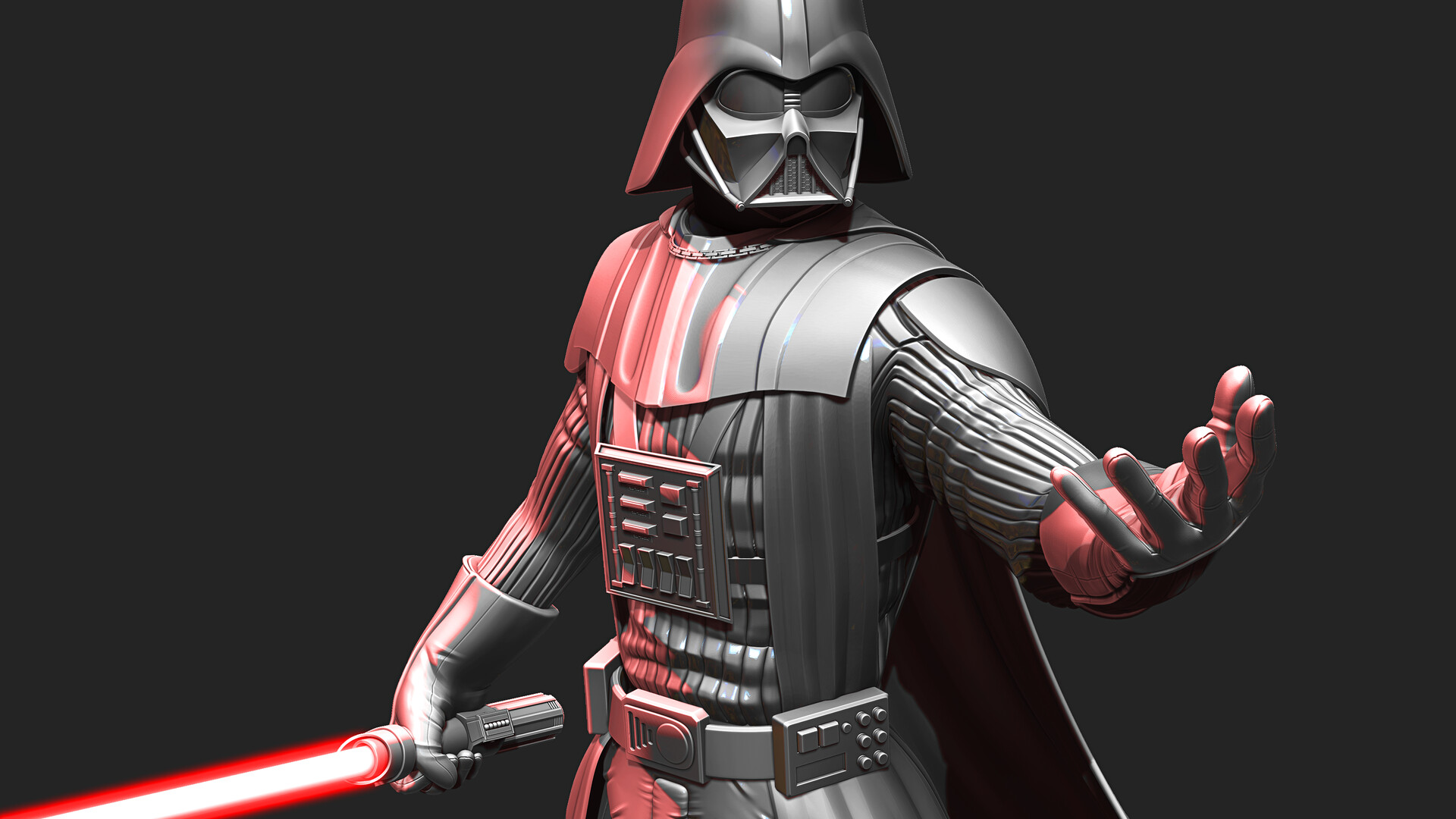 ArtStation - 3d print Darth Vader