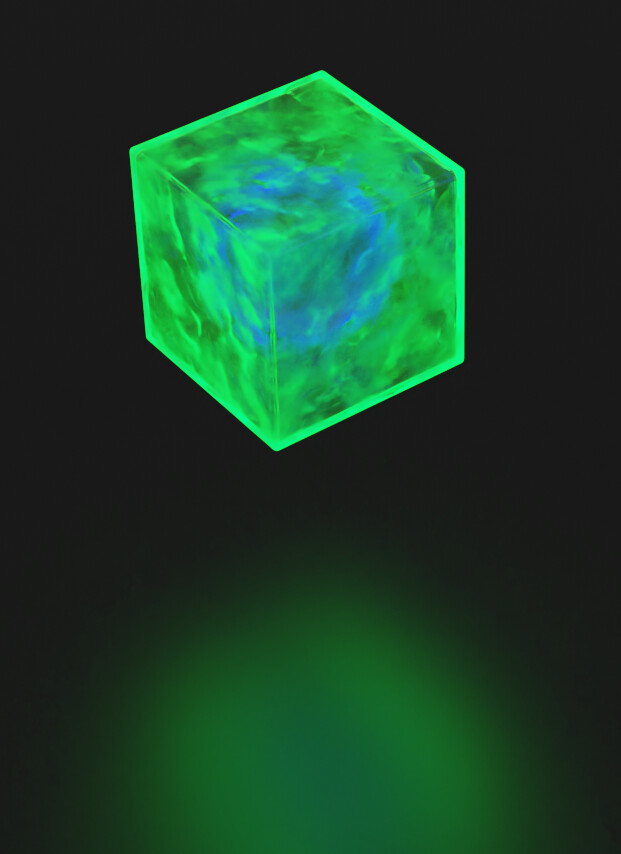 ArtStation - 3d modelled cube
