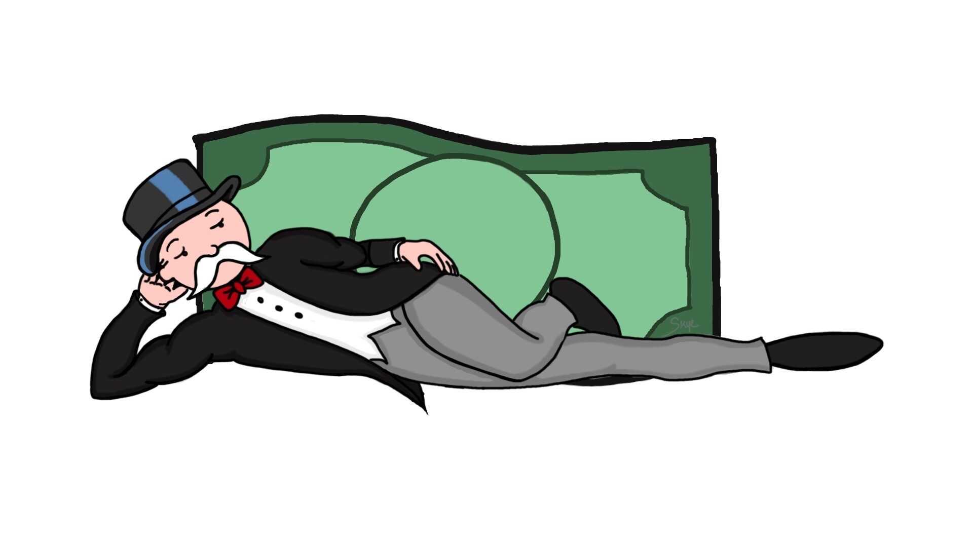 ArtStation - Sexy Monopoly Man By Skye