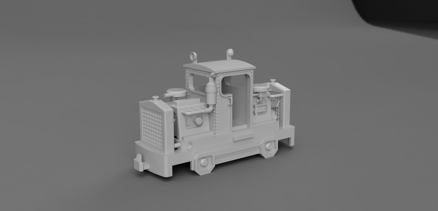 ArtStation - Train Double Bucket