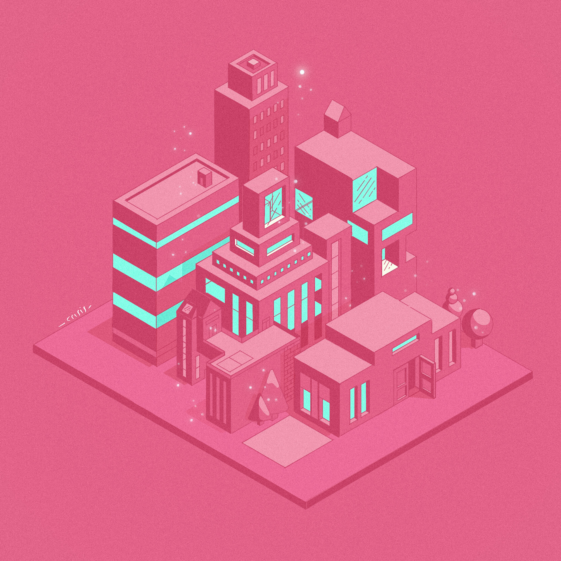 ArtStation - AXONOMETRIC VIEW