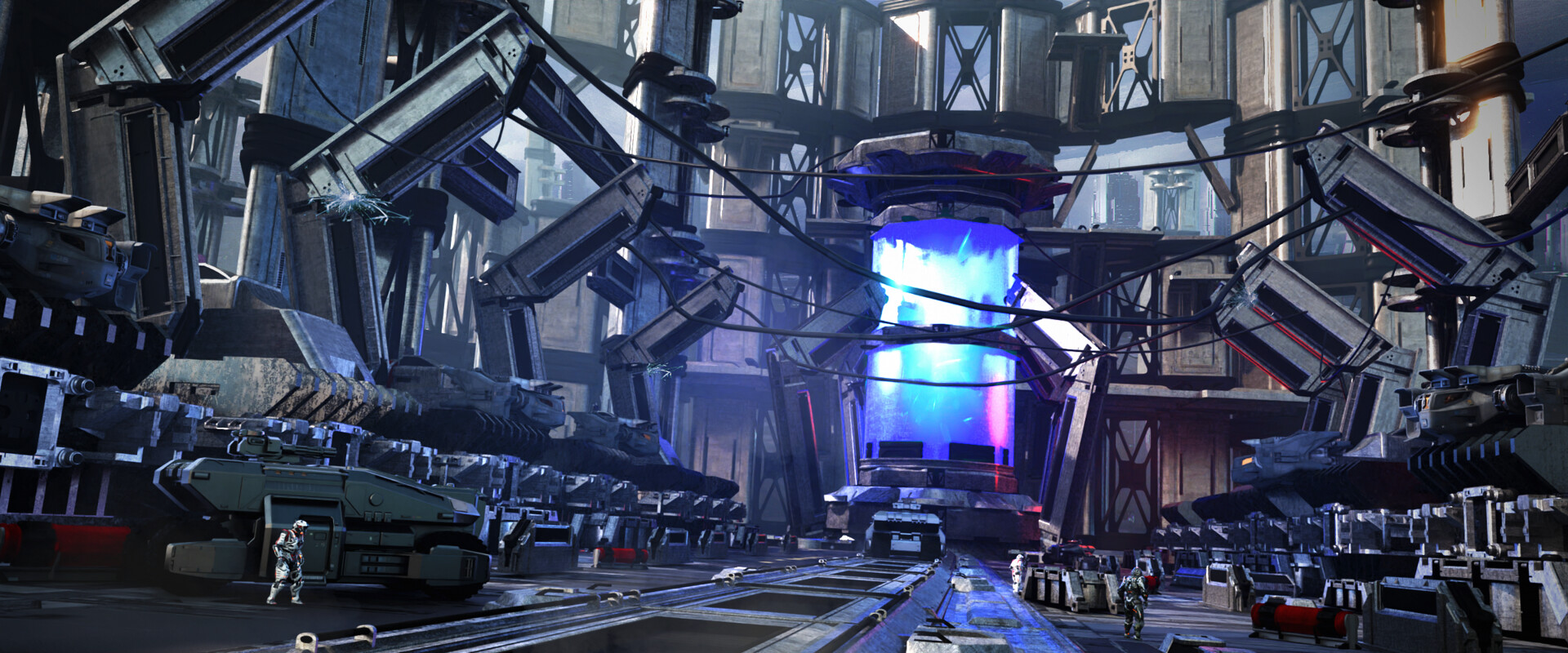 ArtStation - Science fiction factory