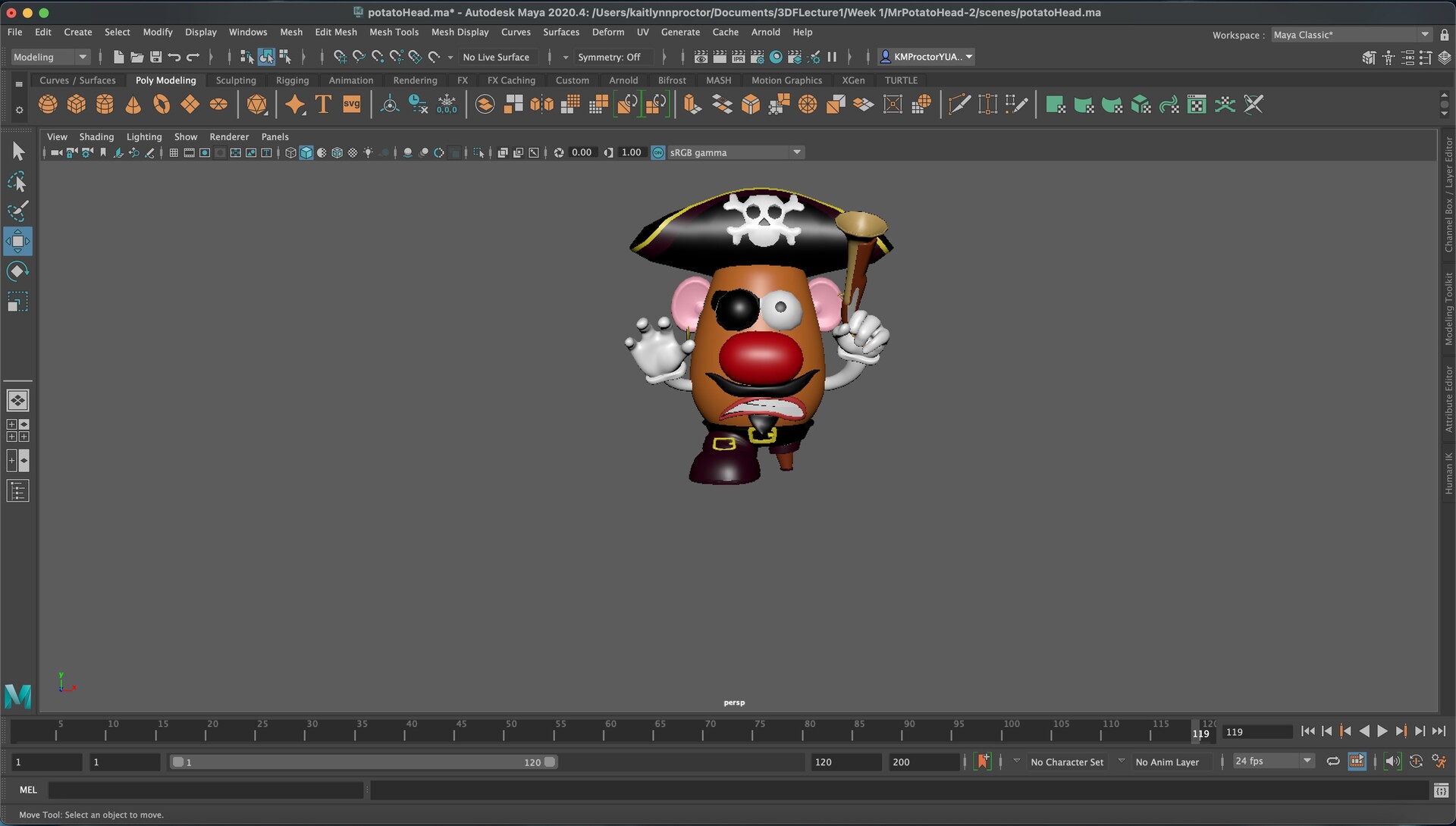 ArtStation - Pirate Potato head