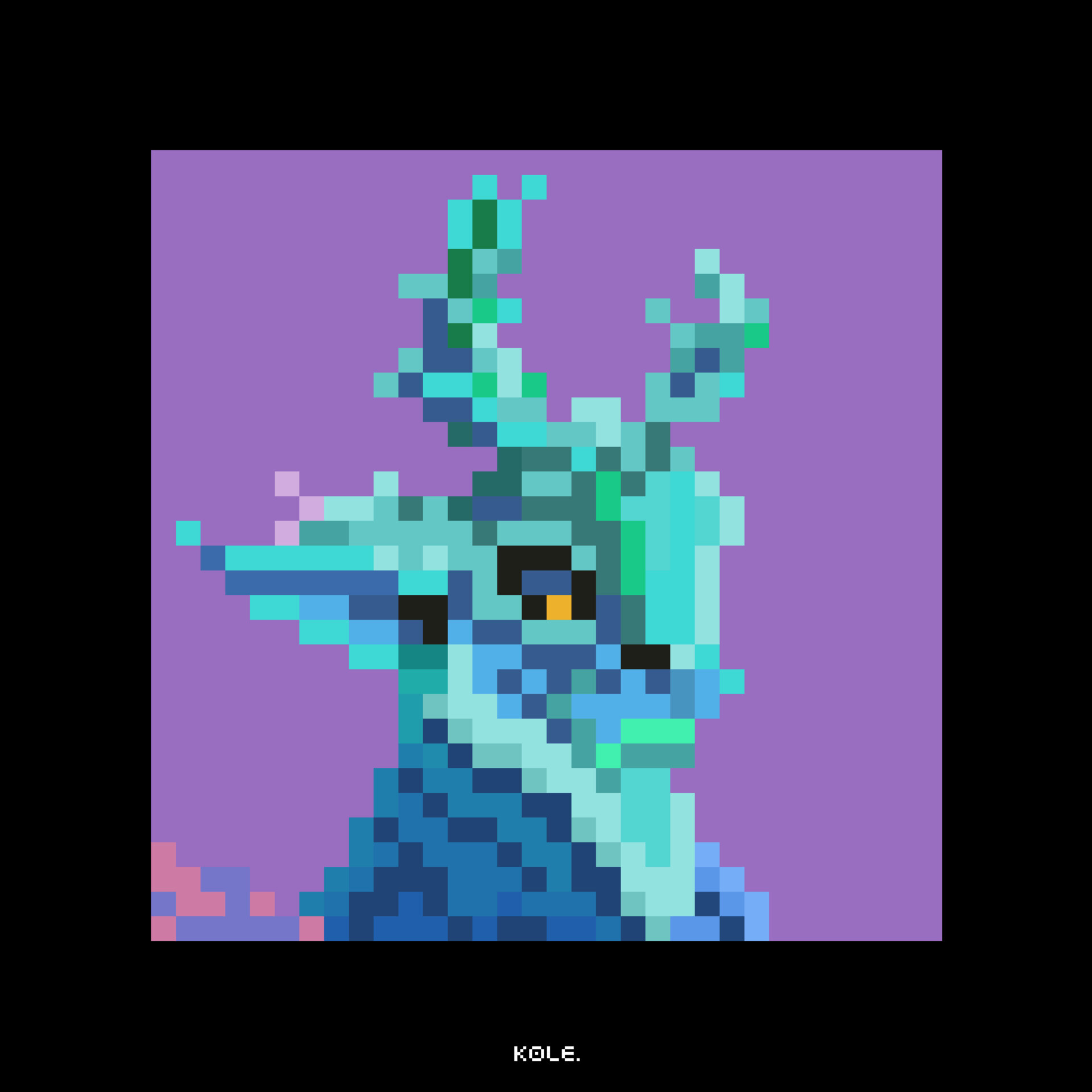 ArtStation - Leshrac Dota 2 Profile Pixel Art
