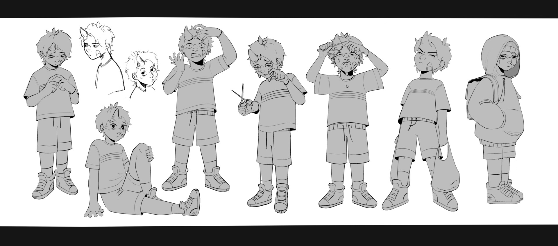 ArtStation - Character Model Sheet