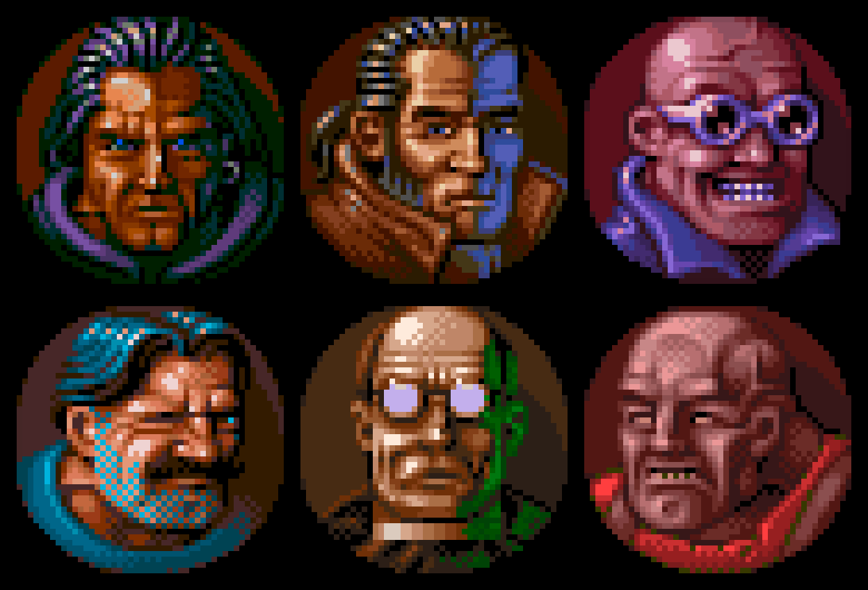 ArtStation - The Chaos Engine [in-game] Character Portraits