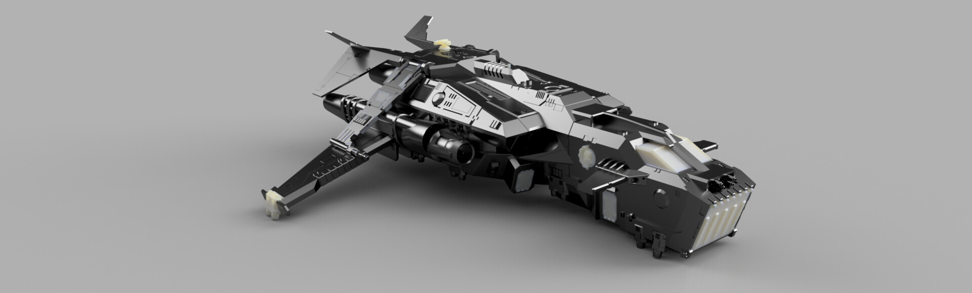 William Edwards - Overlord Gunship - 40k personal project