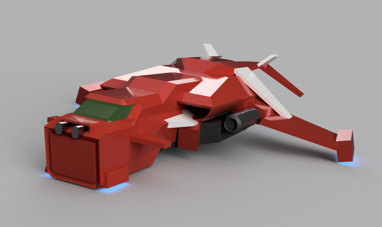 William Edwards - Overlord Gunship - 40k personal project