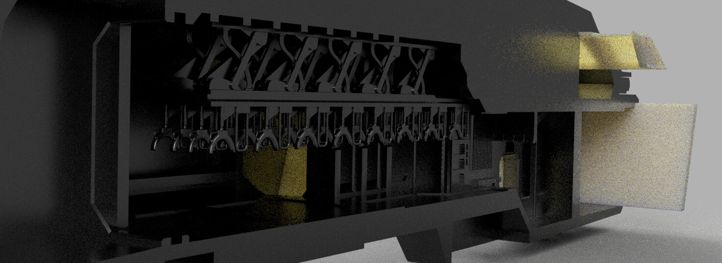 William Edwards - Overlord Gunship - 40k personal project