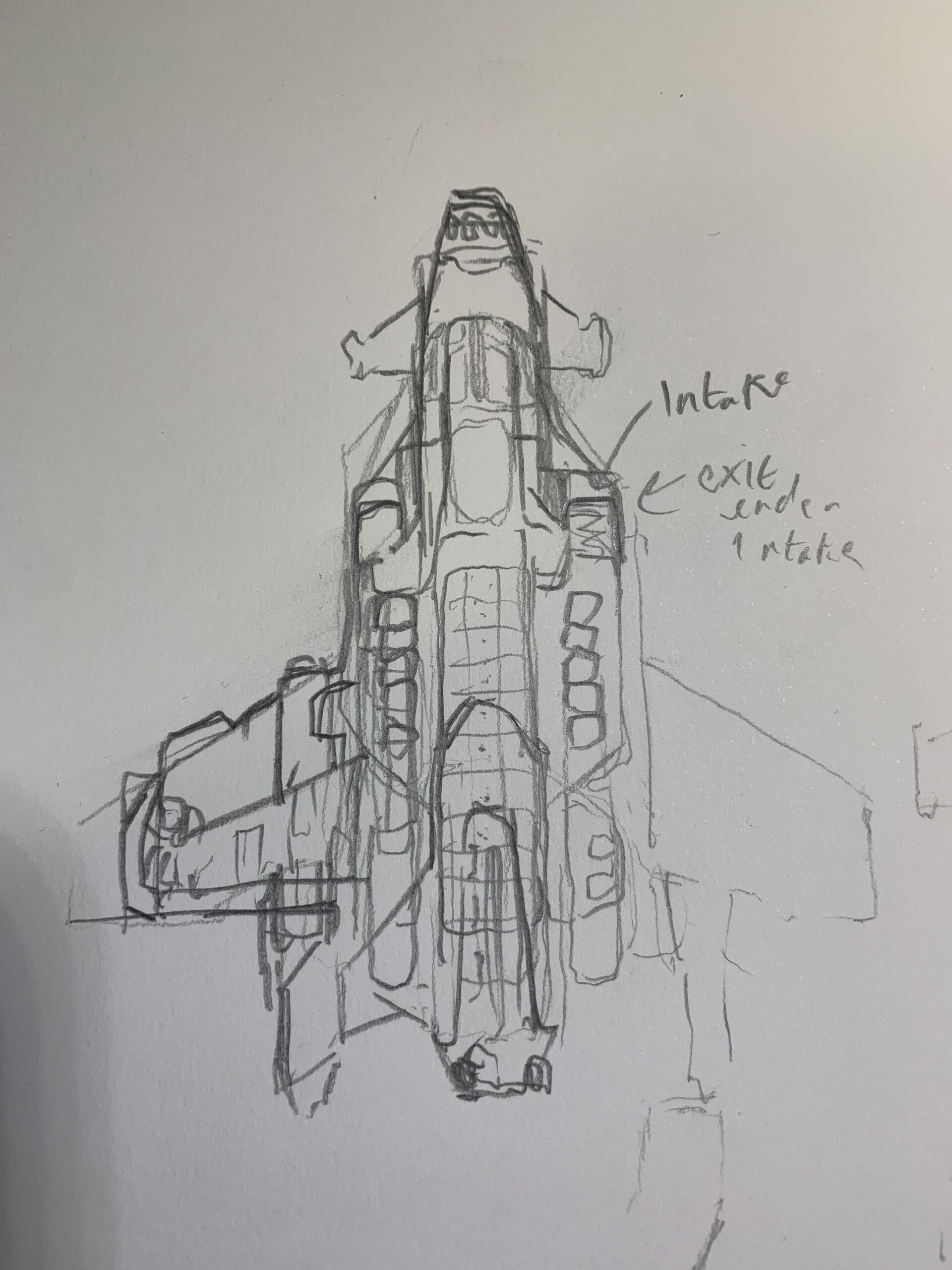 William Edwards - Overlord Gunship - 40k personal project