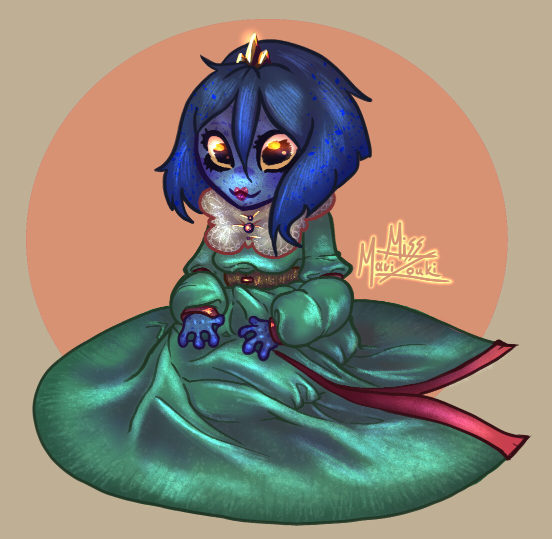 ArtStation - Phroso the frog princess