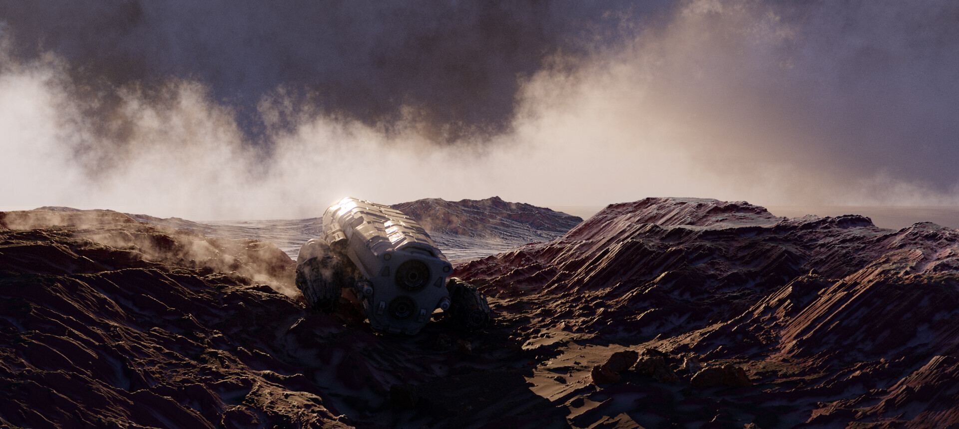 ArtStation - Stranded on Zeta Hessar.