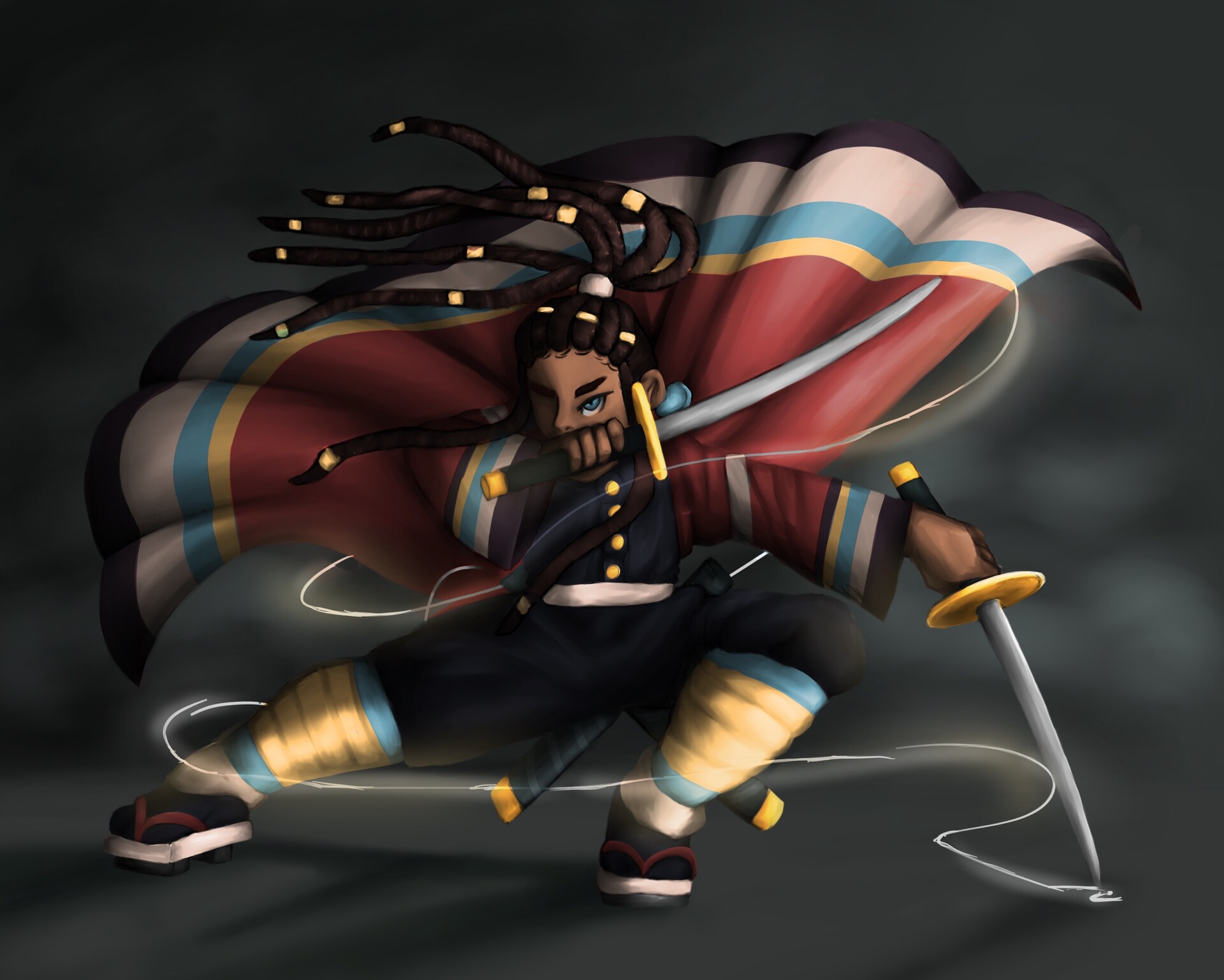 ArtStation - Taki In Action