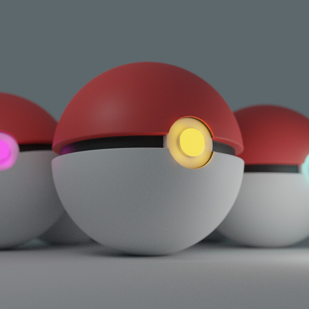 ArtStation - Pokéball Design