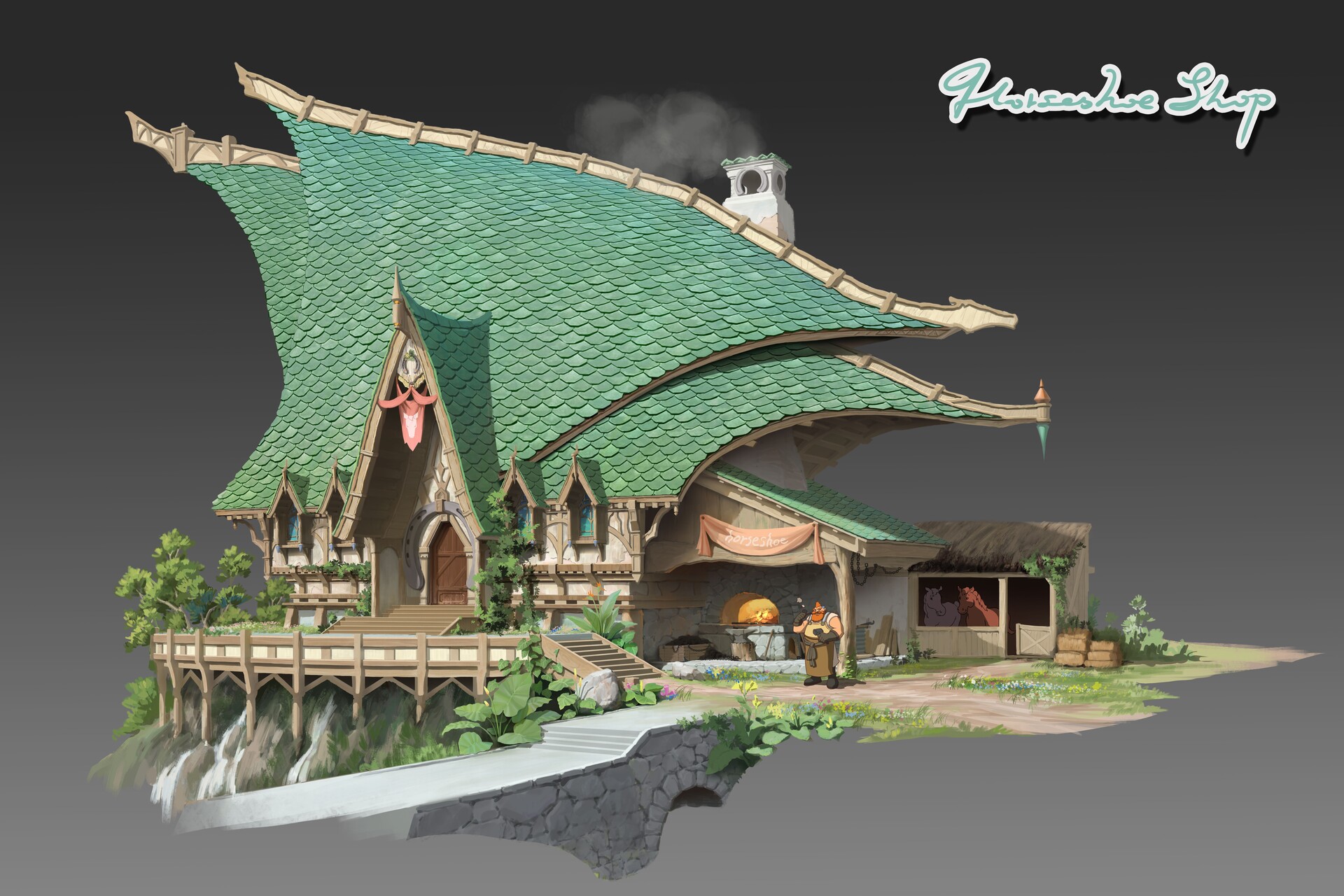 ArtStation - Yale's Iron Shop