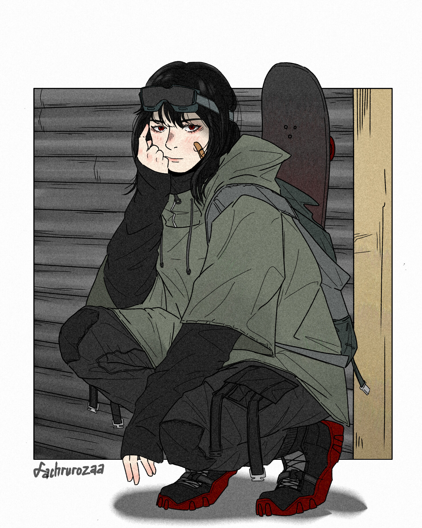 ArtStation - My fanart of @pitayaq at Instagram