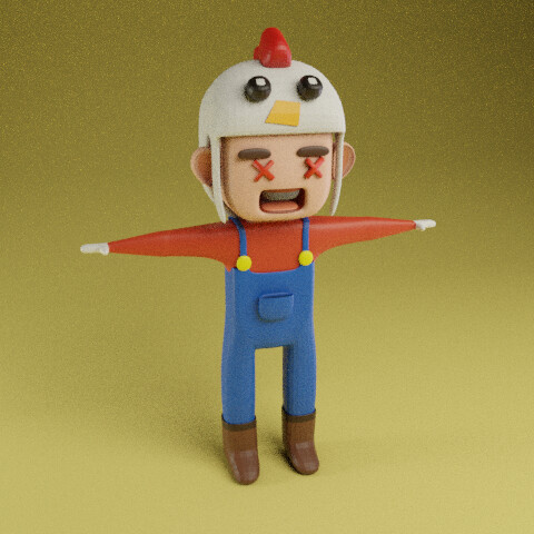 ArtStation - Smallbros Fan Art - Low Poly 3D