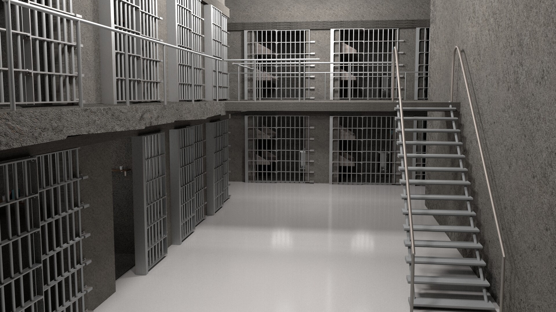 ArtStation - 3D Jail