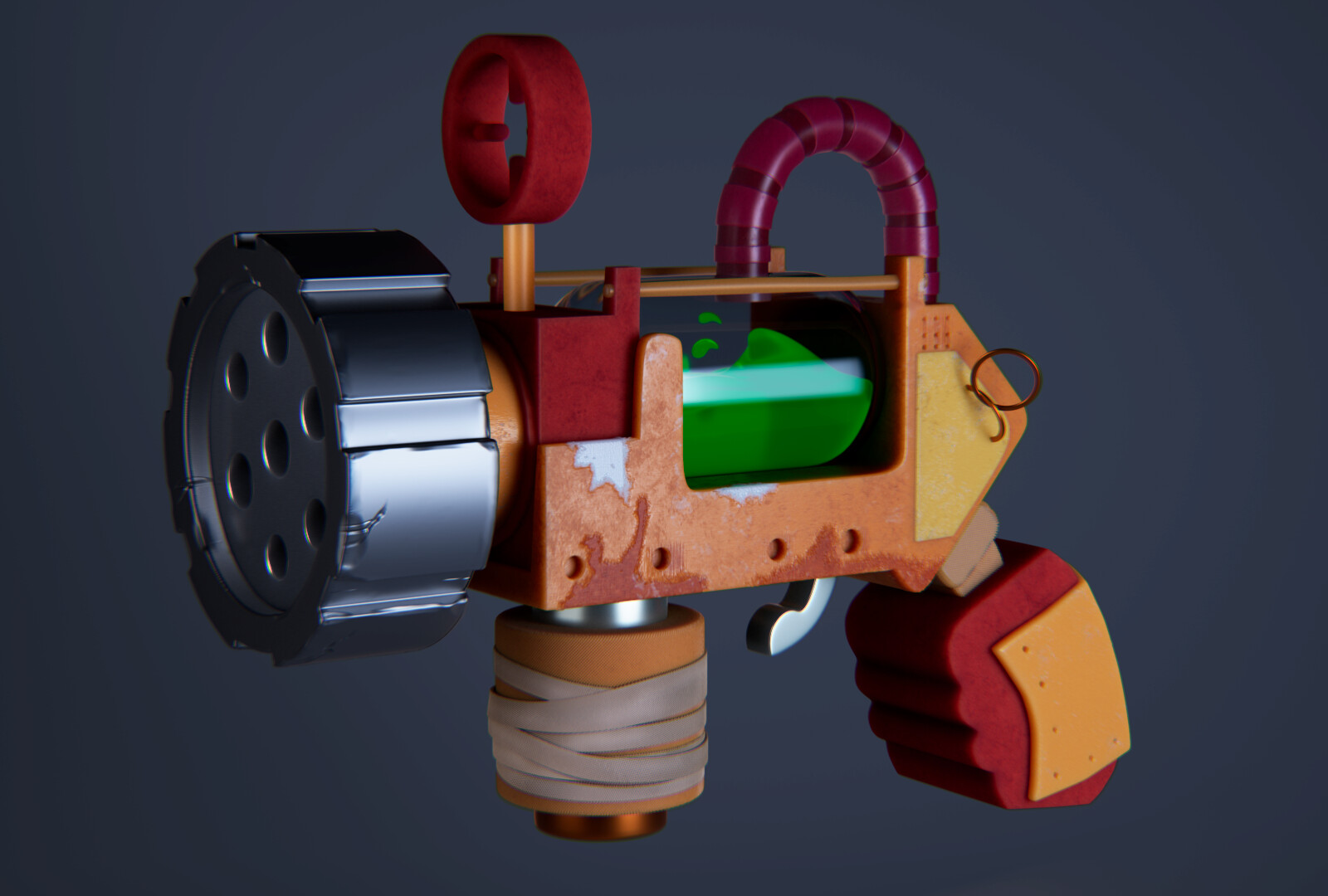 ArtStation - Stylized Weapon