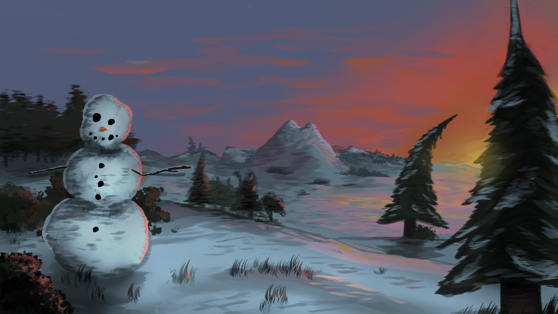 ArtStation - Snowman