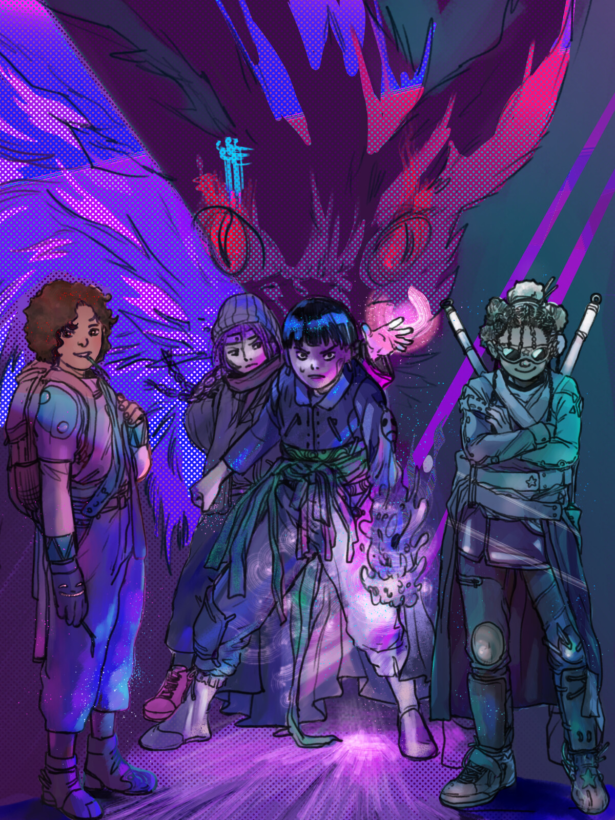 ArtStation - Flashing light