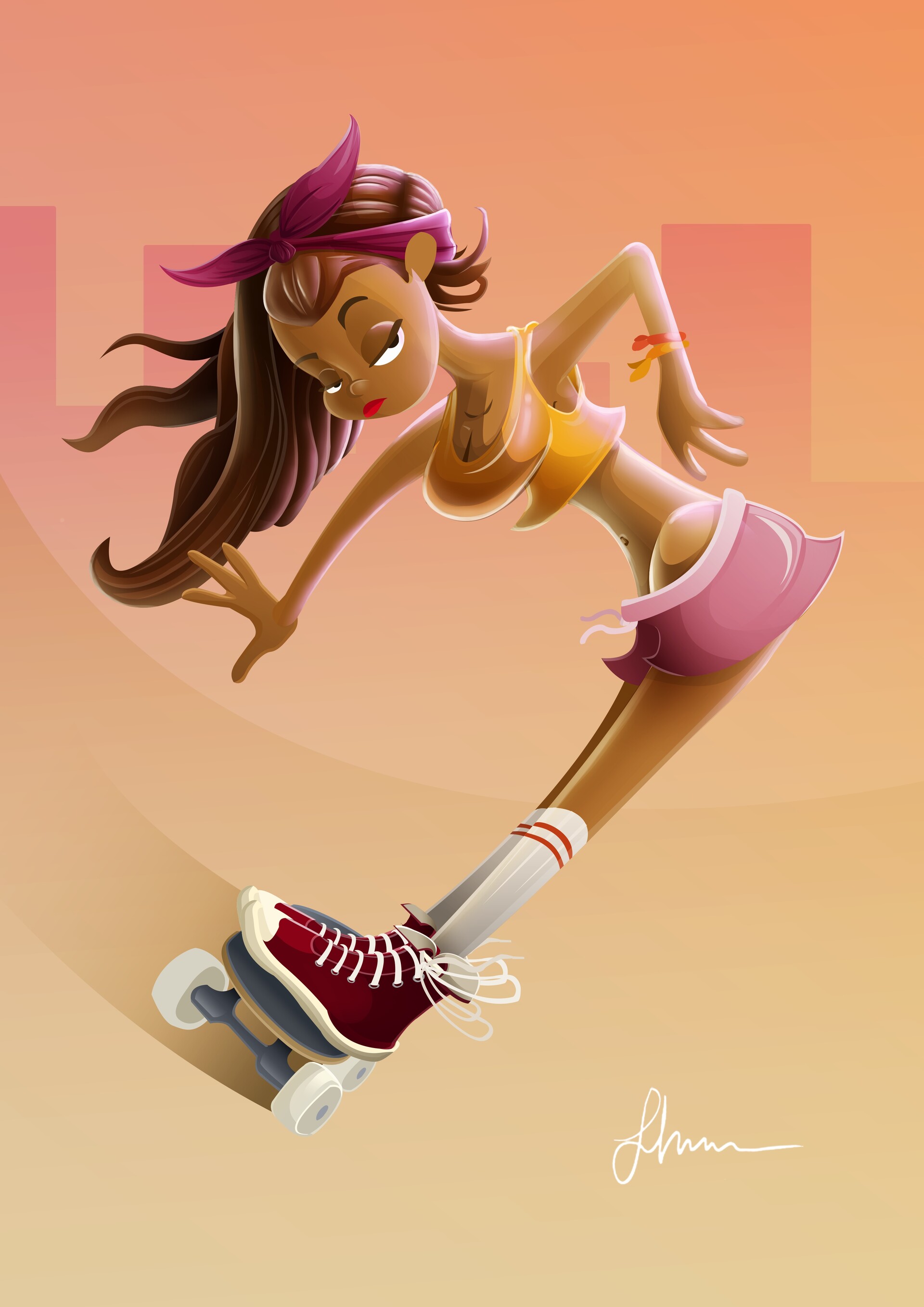 ArtStation - California Skating