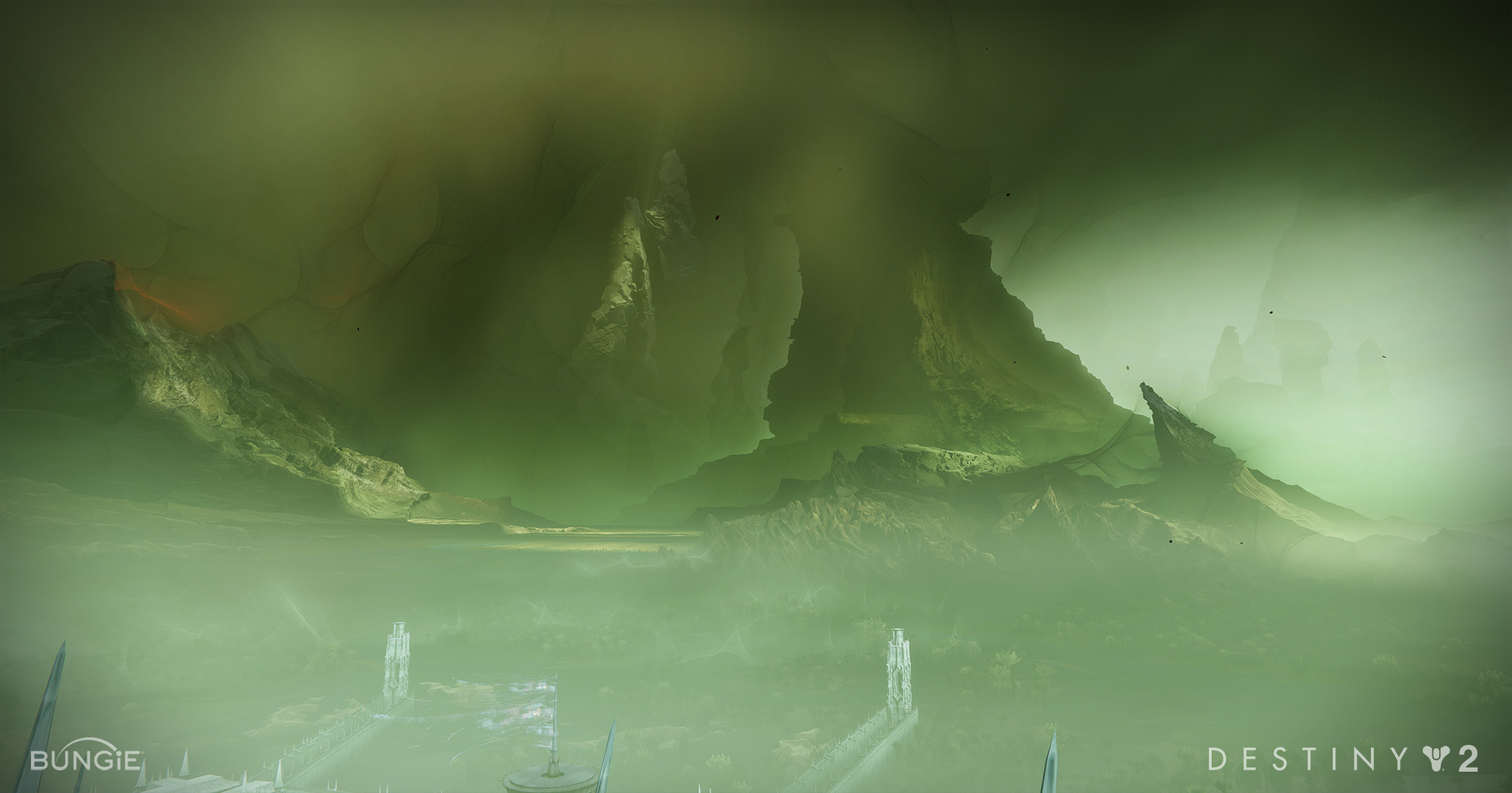 Mark Goldsworthy - Destiny 2 The Witch Queen / Throneworld skyboxes