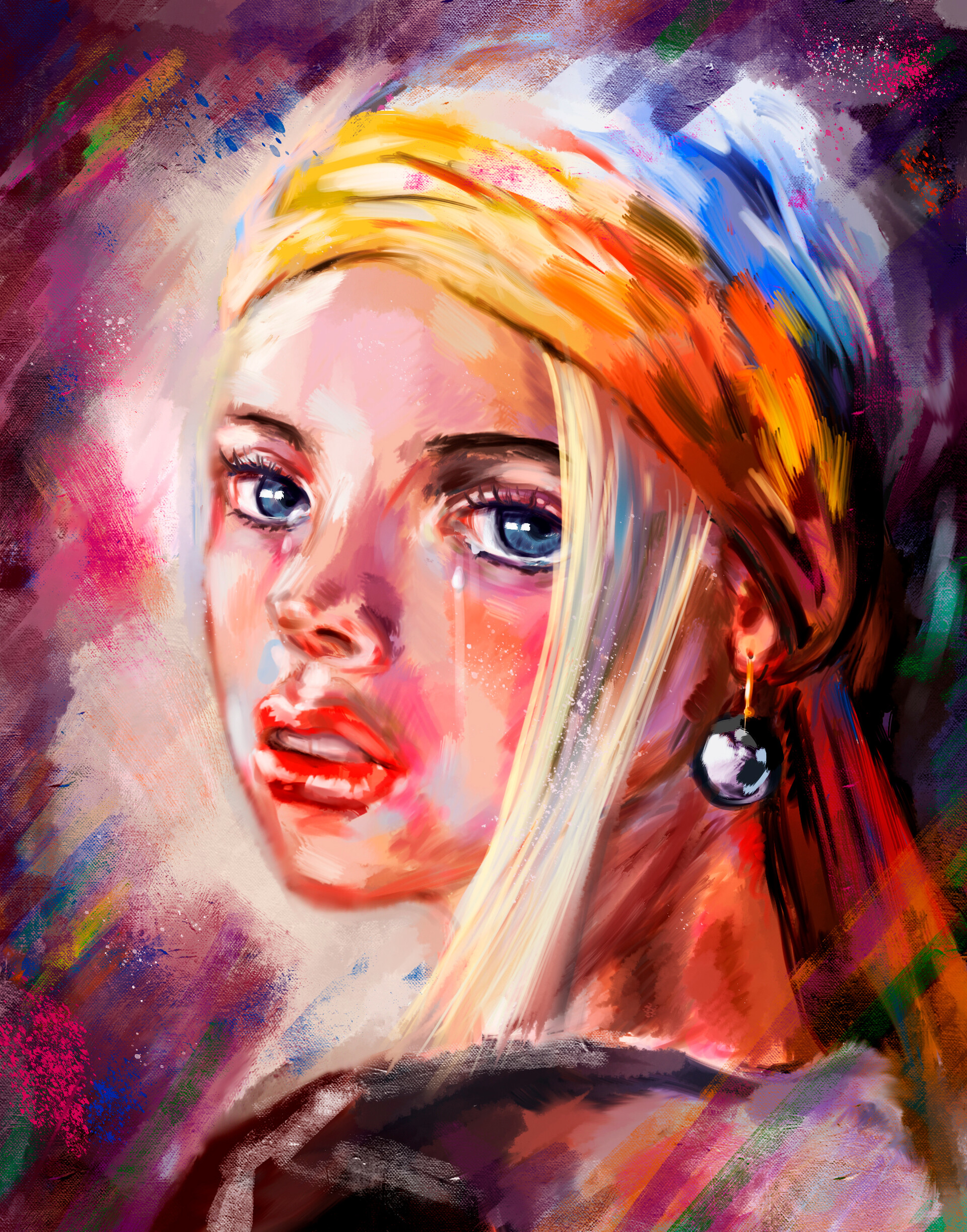 ArtStation - Girl with pearl earring