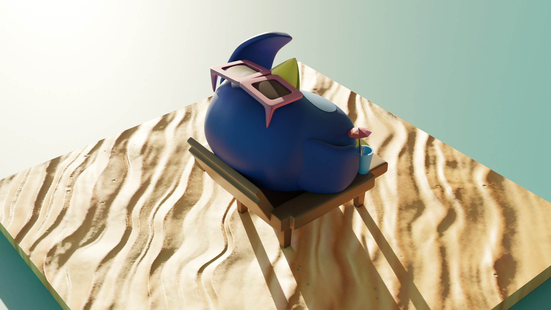 ArtStation - Chilling Penguin