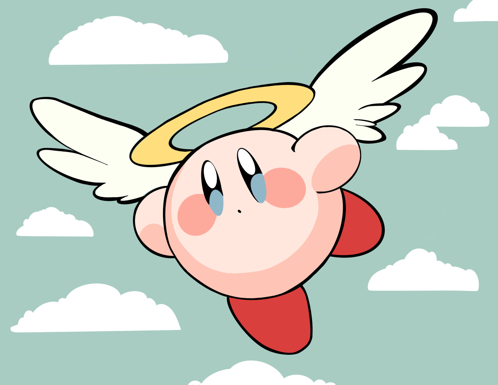 ArtStation - Kirby Angel Superstar