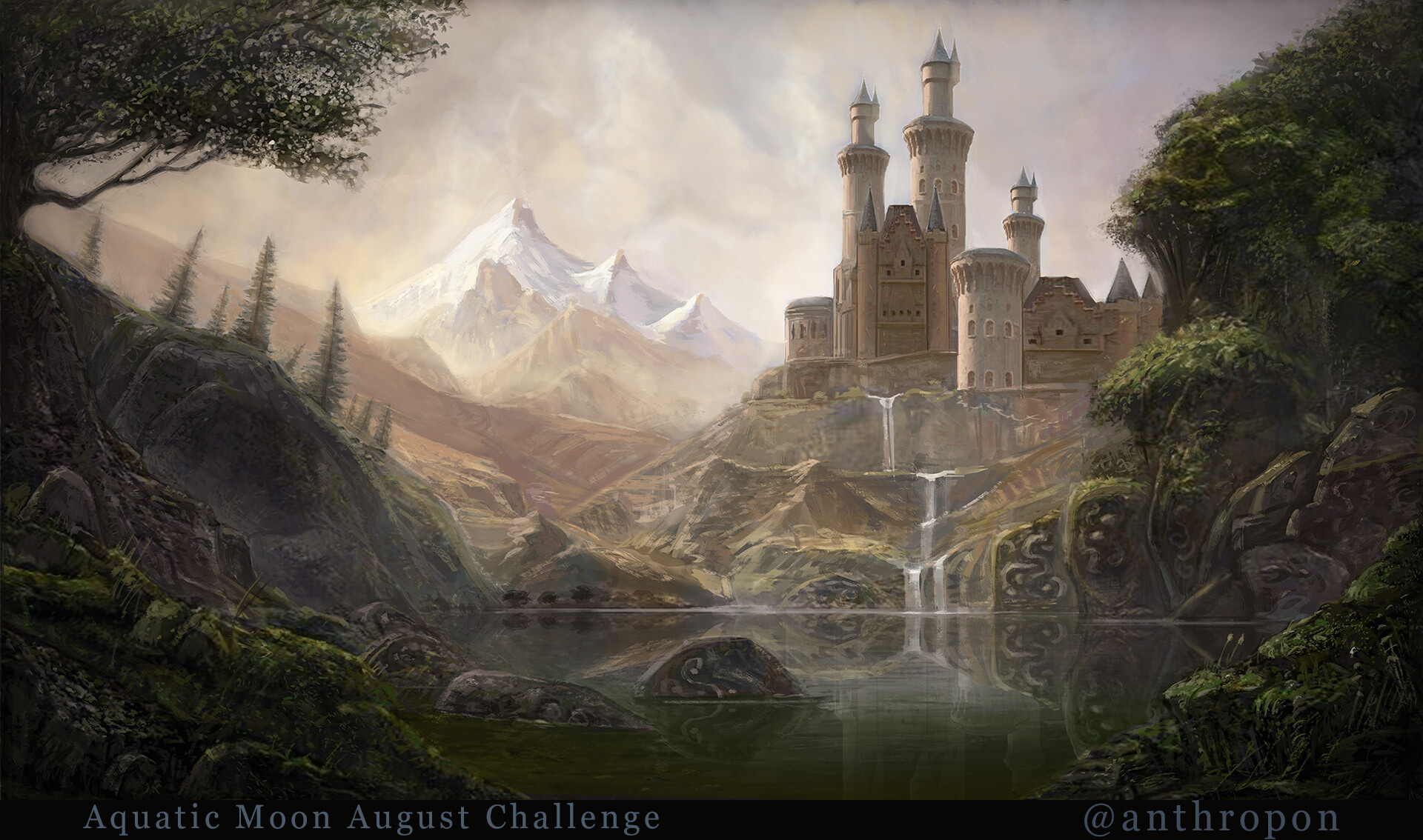 ArtStation - Fantasy Castle