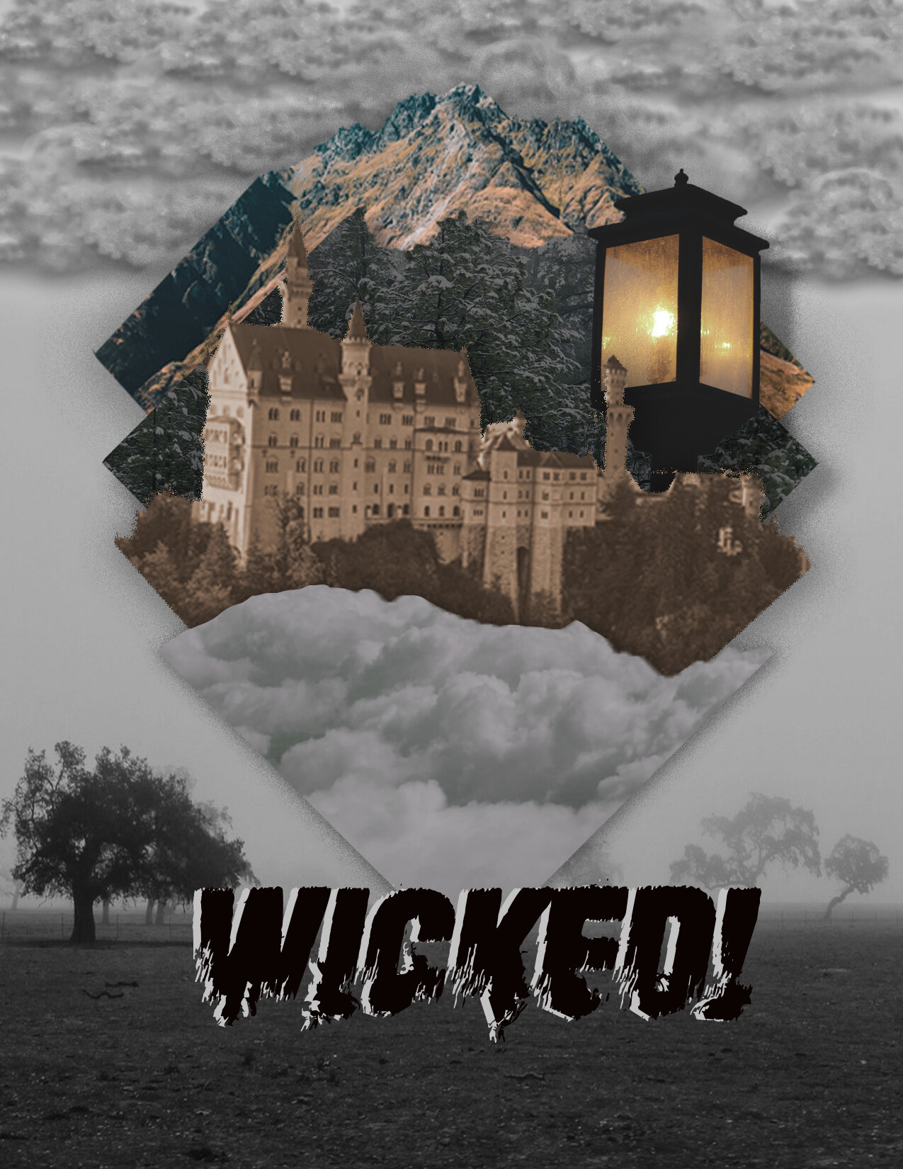 ArtStation - Wicked Surreal Floating Castle