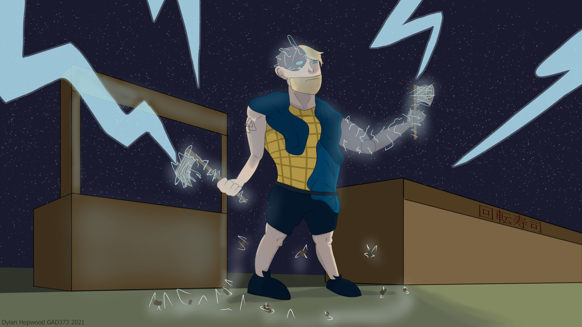 ArtStation - MOBA Character Design Assignment