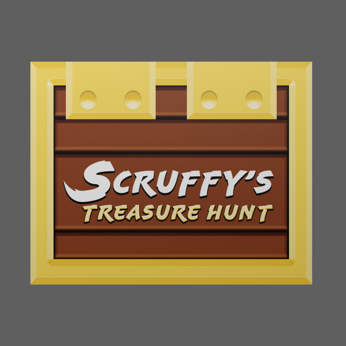 David Jones - Scruffy's Treasure Hunt - Treasure Chest