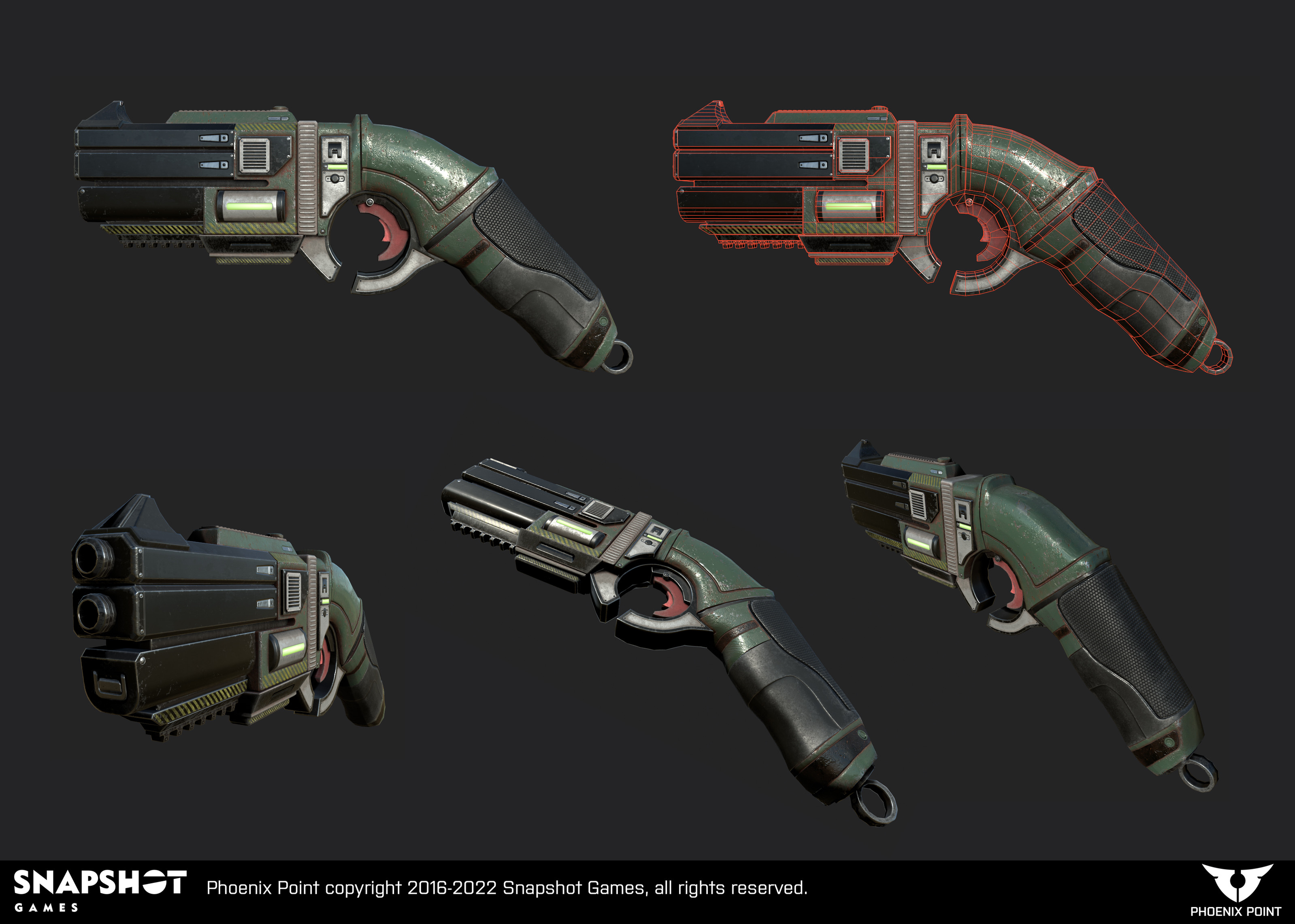 Ivan Spasov - Phoenix Point DLC-5 Hand Gun