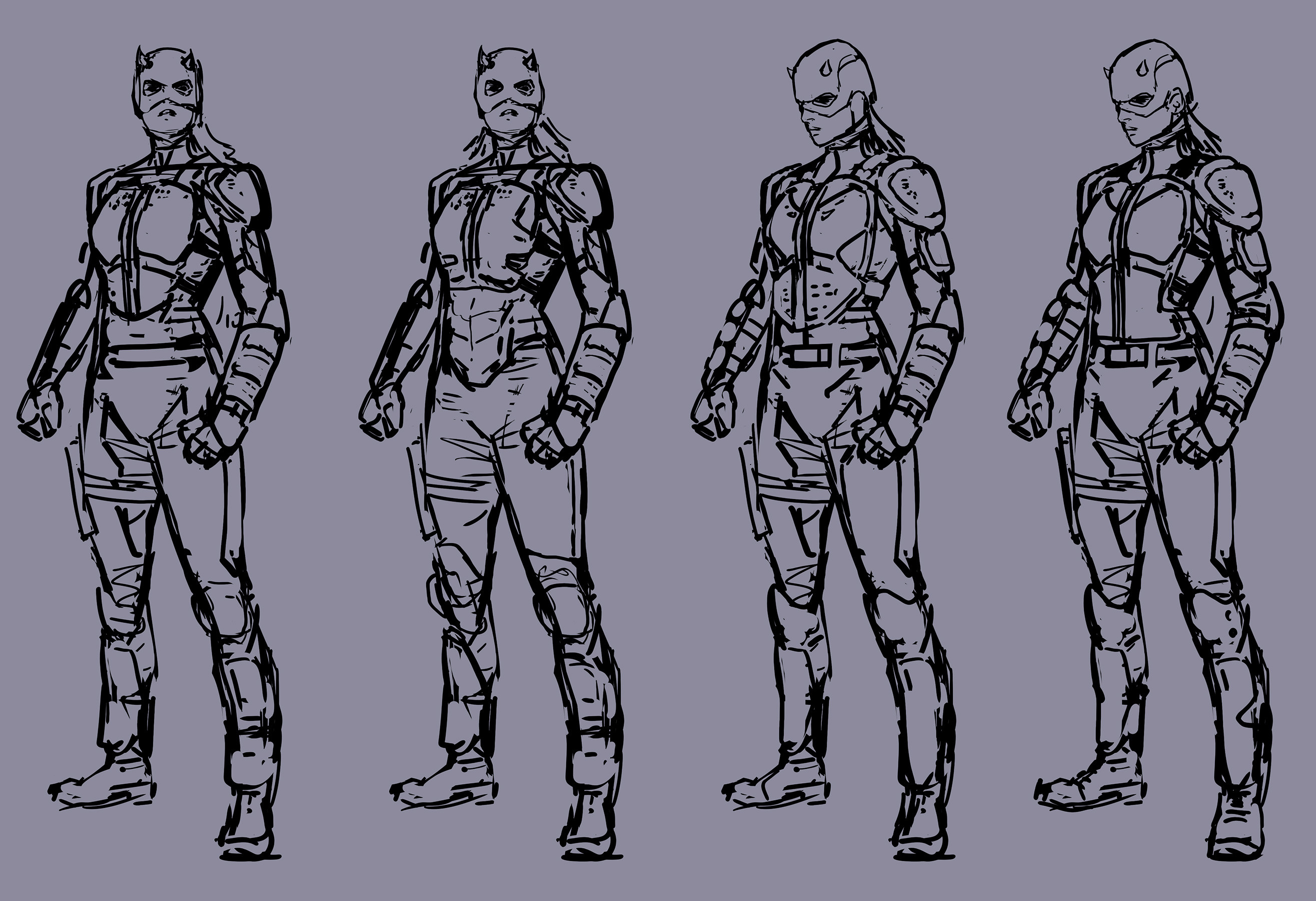 Javier Charro - Female Daredevil