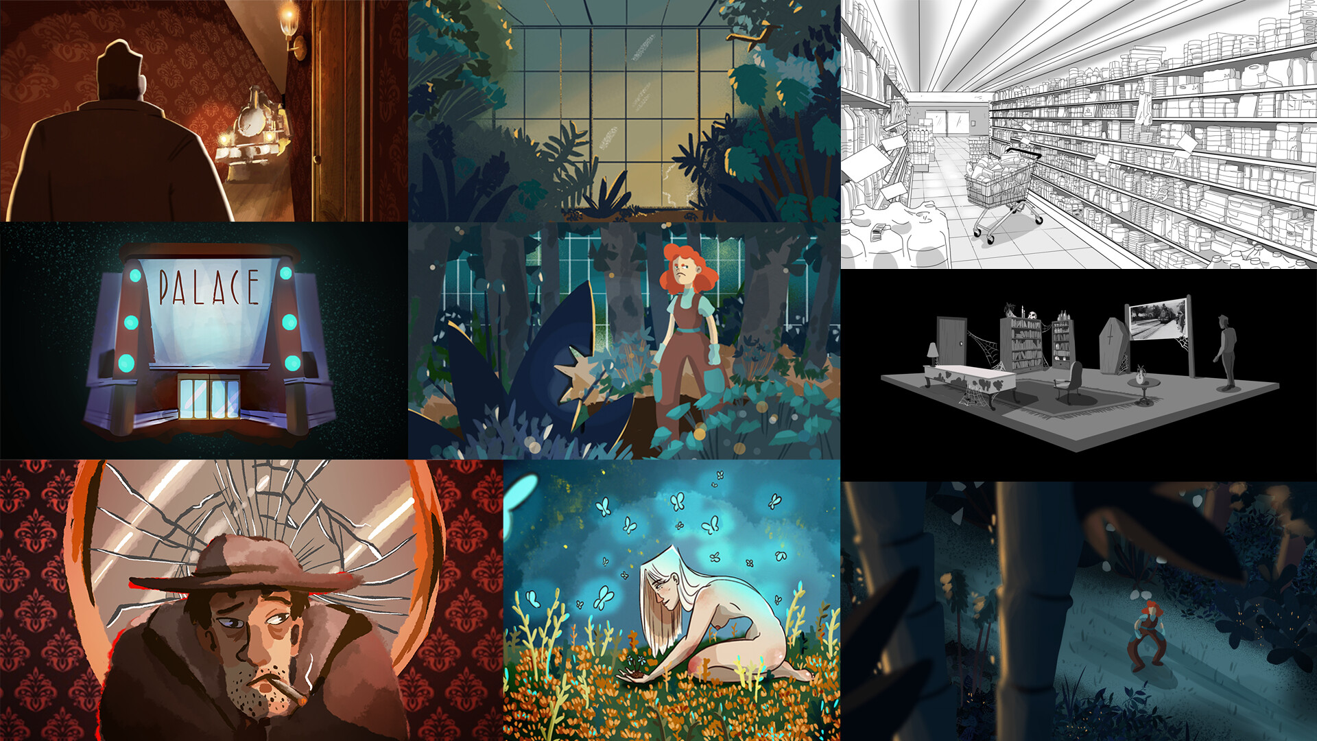 ArtStation - 2D Environments