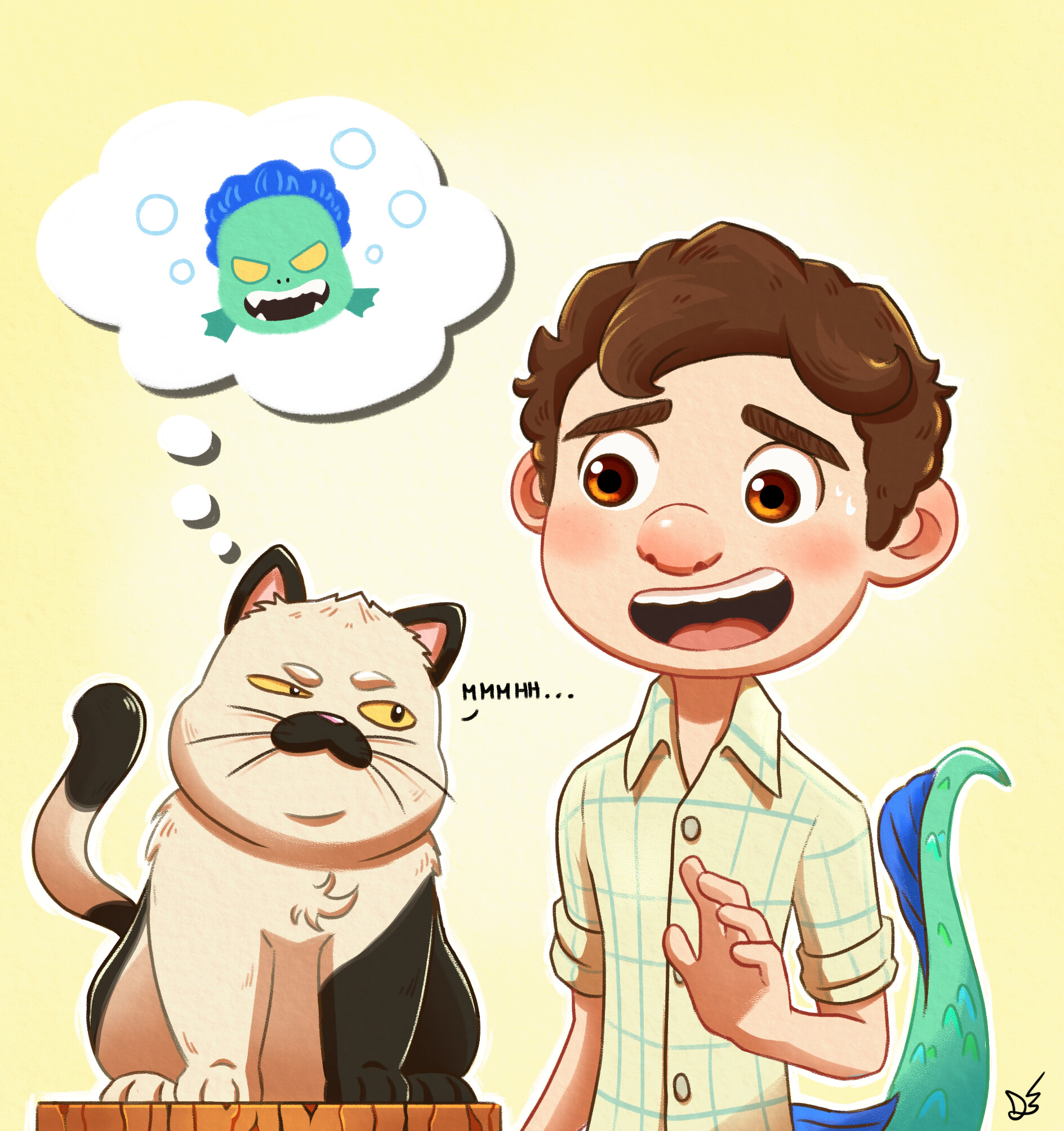 ArtStation - Luca and Machiavelli