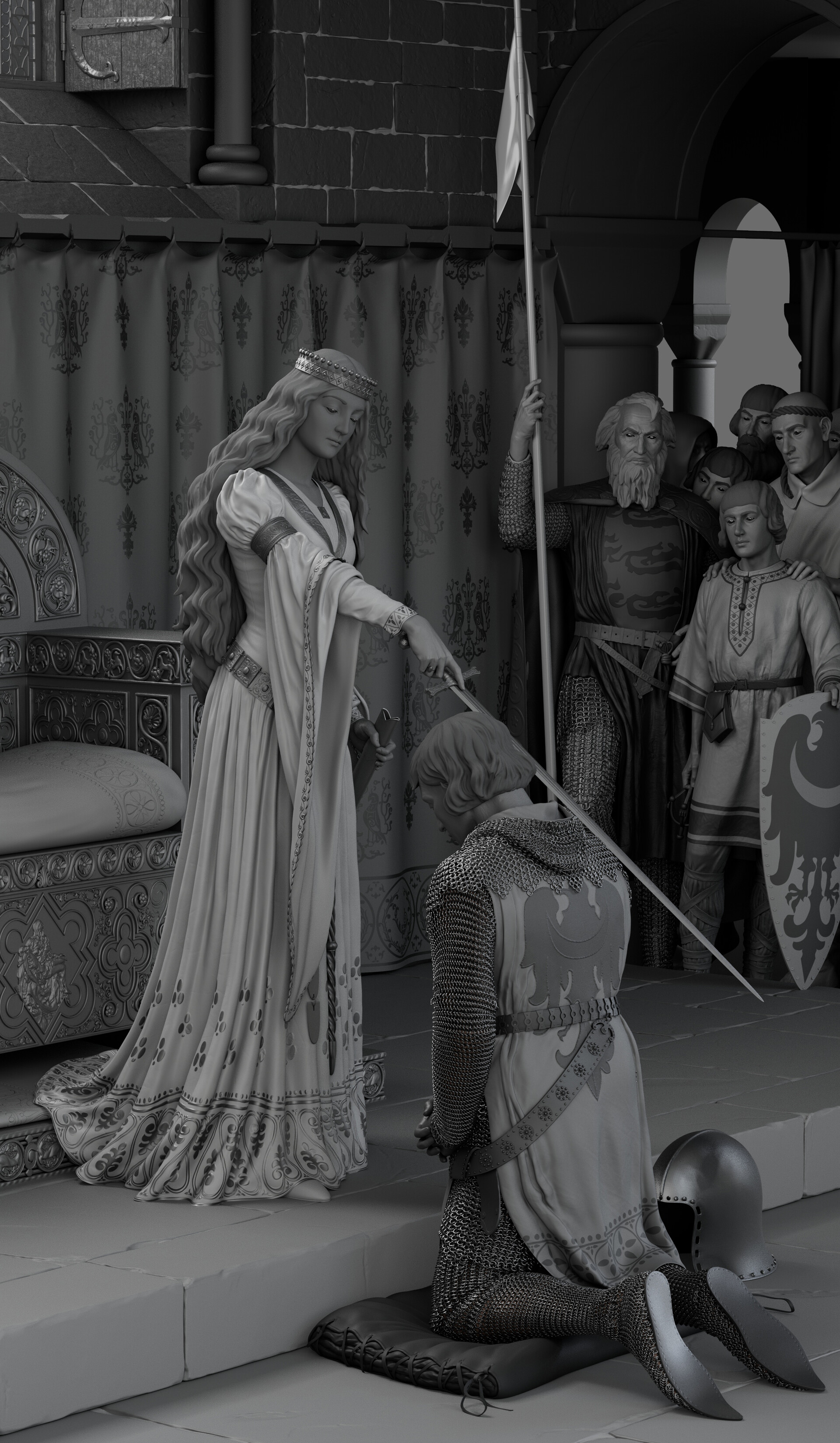 ArtStation - The Accolade (WIP)