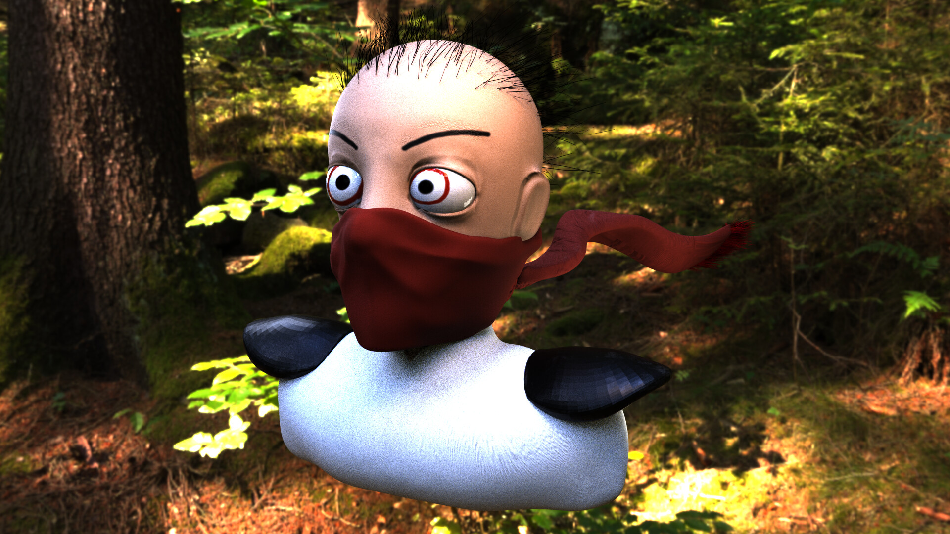 ArtStation - Crazy Bust (Modeling)