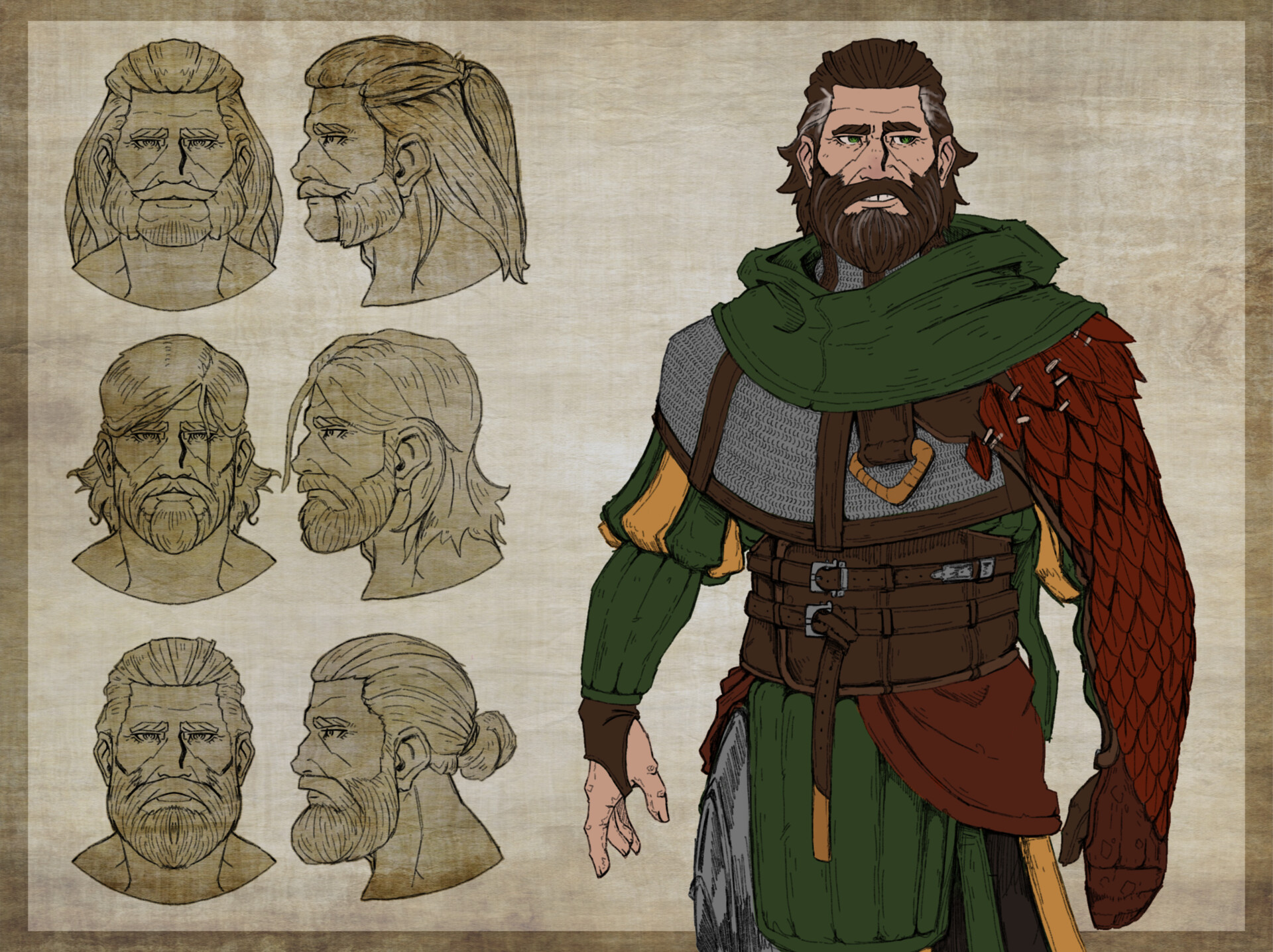 Thibaud Fontaine-McIsaac - Book Of Legacy - Character update and style ...